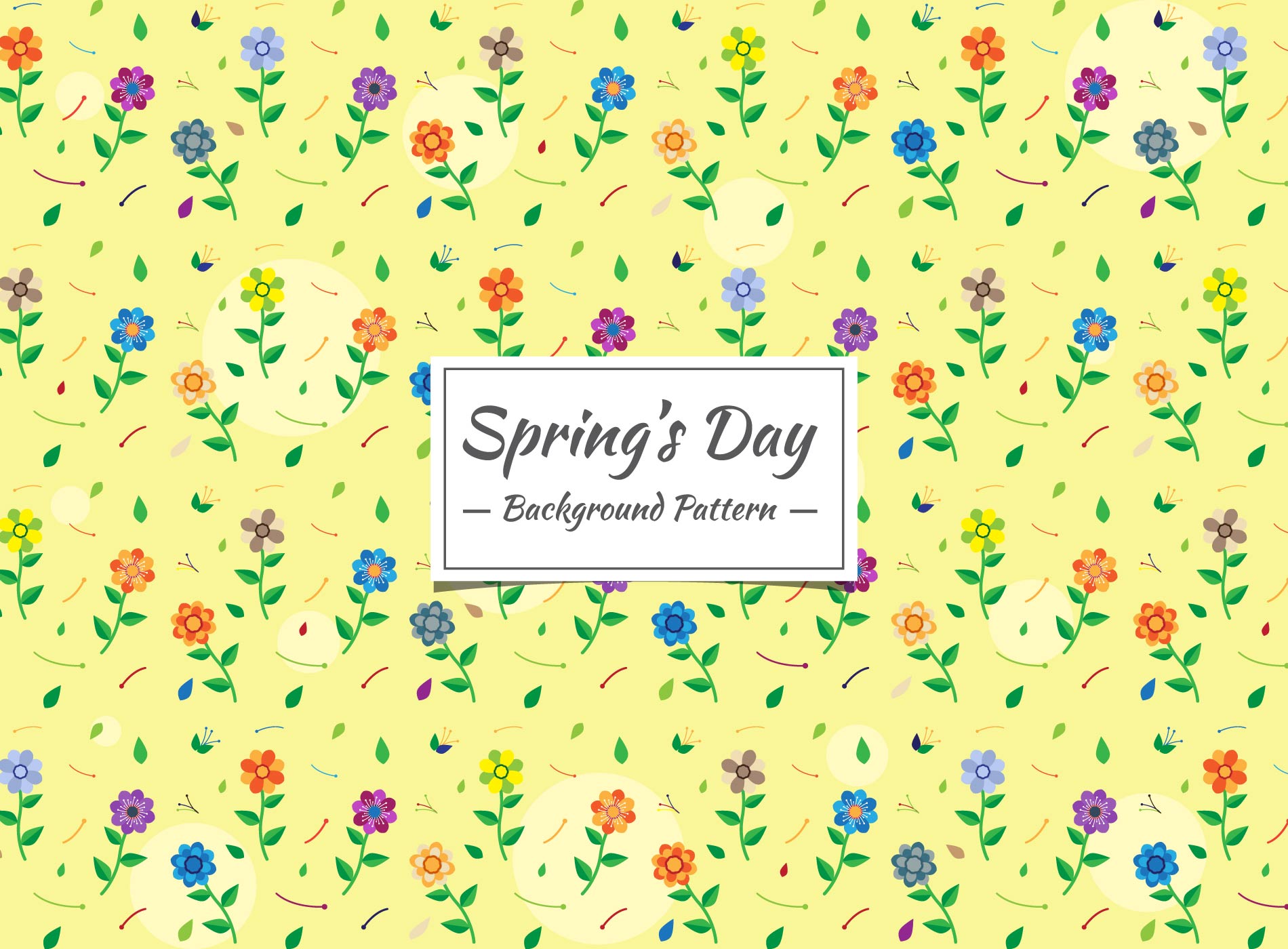 Spring Seamless color pattern 667360 Vector Art at Vecteezy Spring Seamless color pattern 667360 Vector Art at Vecteezy