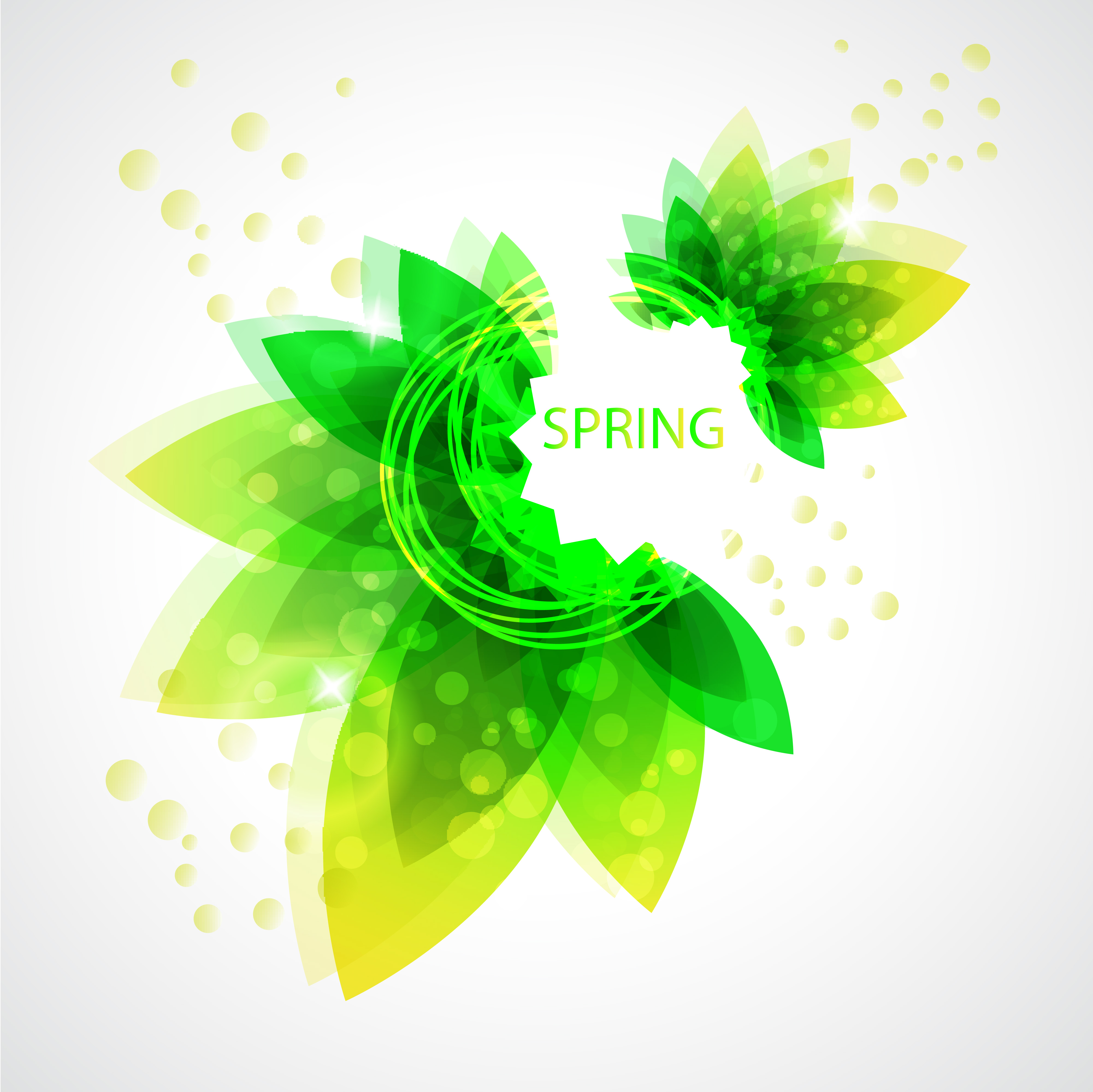 Spring floral background 673056 Vector Art at Vecteezy