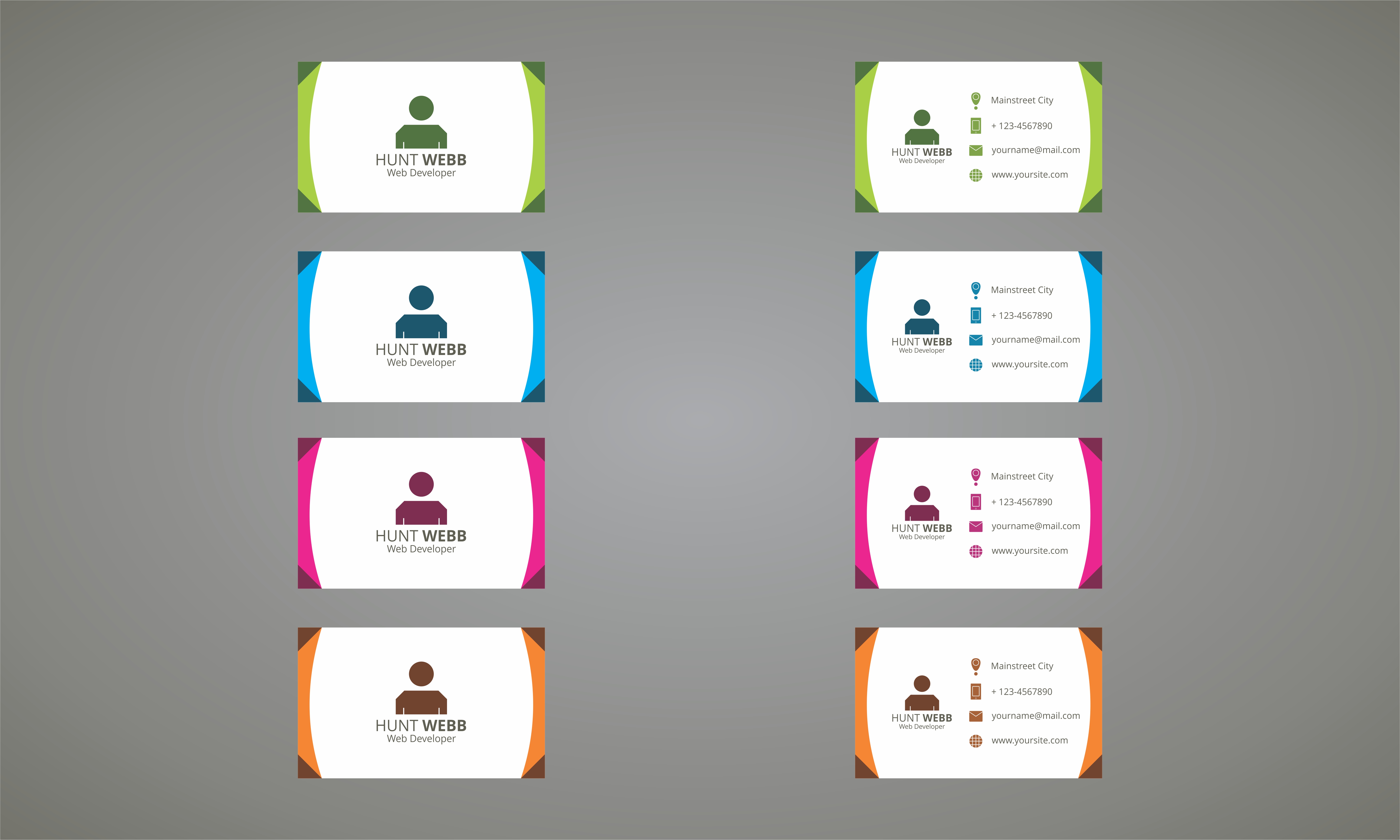 Business Card Color Template Set 674127 Vector Art At Vecteezy business-card-color-template-set-674127-vector-art-at-vecteezy