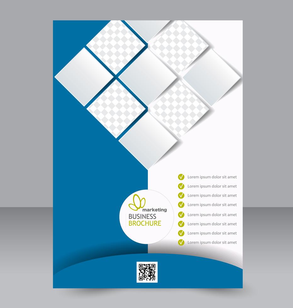 Abstract Geometric Shapes Flyer Brochure Template Download Free