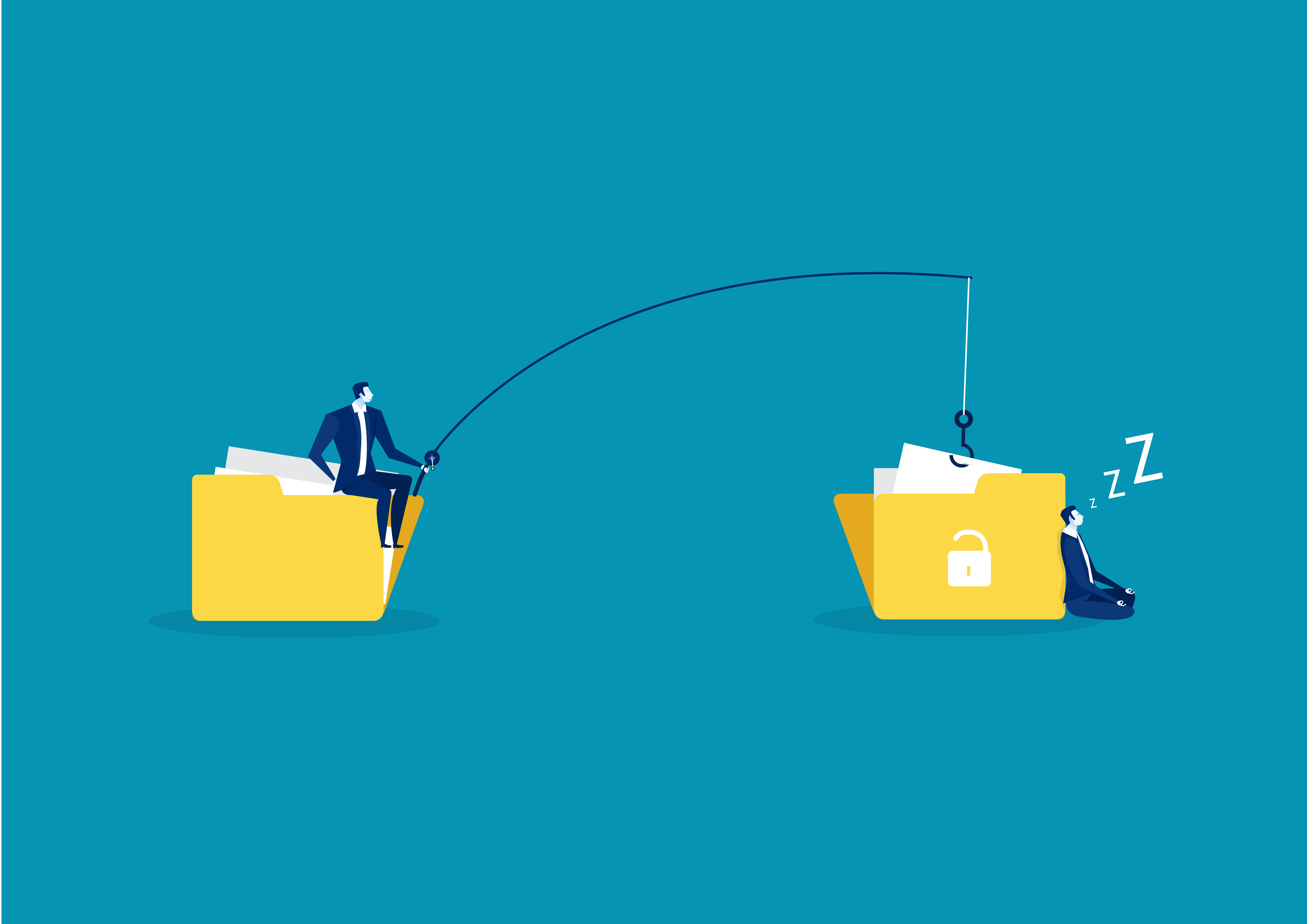 Business Man Stealing Data Hacker Attack On Files 675492 Vector Art At Vecteezy