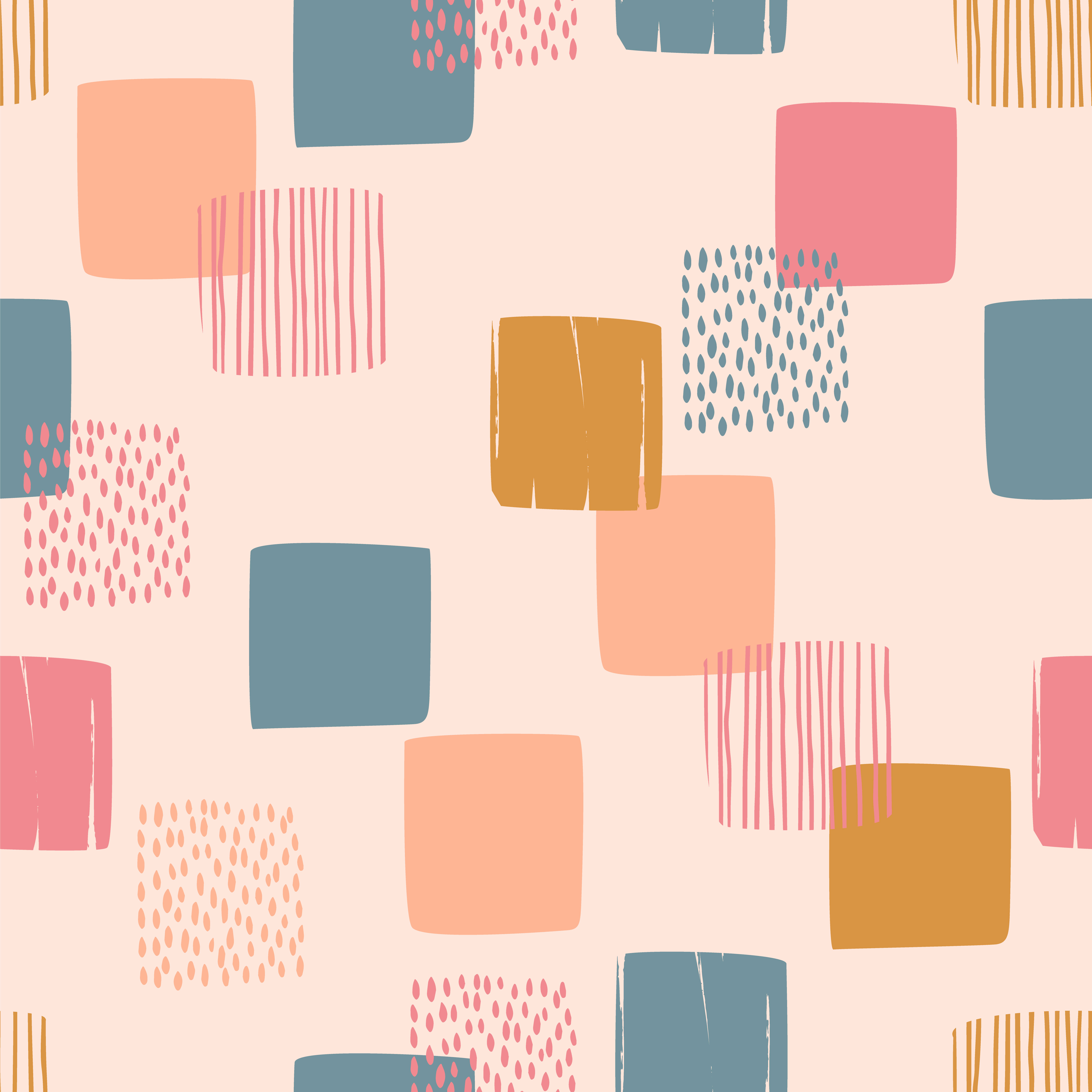 Abstract Geometric Seamless Pattern With Squares 676336 Vector Art At Vecteezy