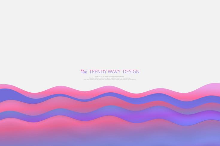 Abstract Wide Screen Fluid Colorful Gradient Waves Pattern 678008 Vector Art At Vecteezy