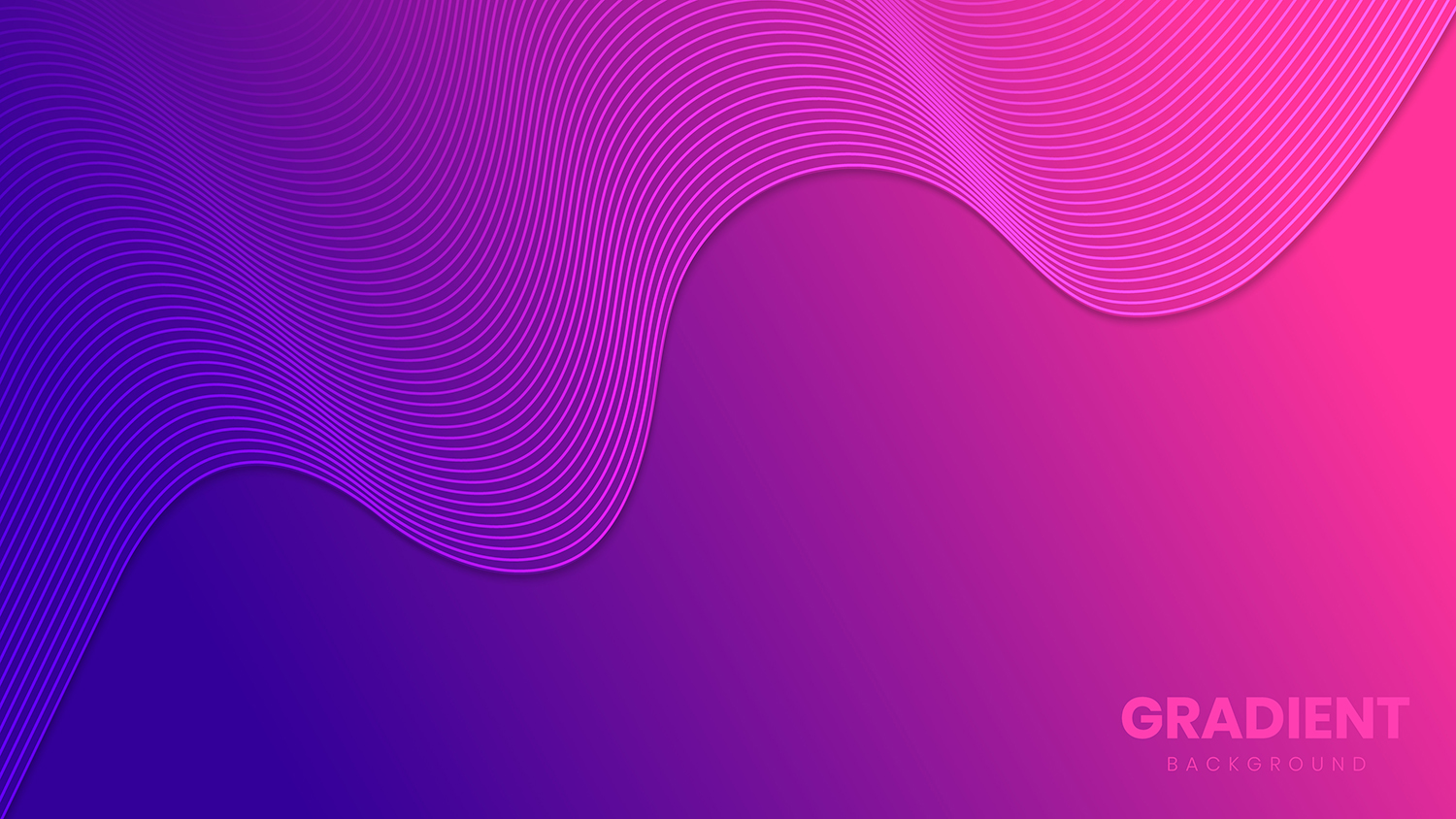 Pink and Purple gradient wavy lines 680020 Vector Art at Vecteezy