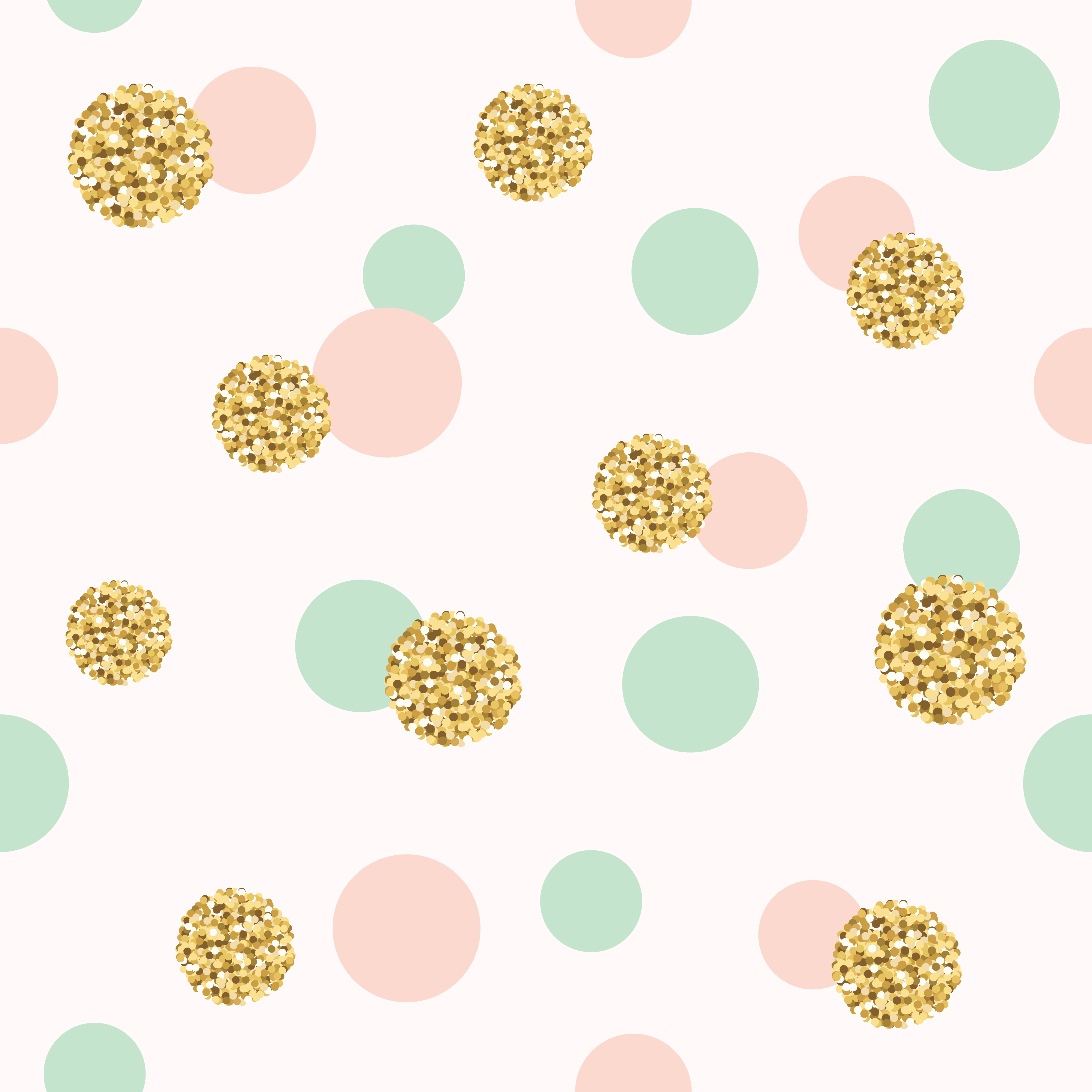 Glitter confetti polka dot seamless pattern. 681679 Vector Art at Vecteezy Glitter confetti polka dot seamless pattern. 681679 Vector Art at Vecteezy