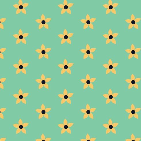 simple flower pattern 682190 Vector Art at Vecteezy
