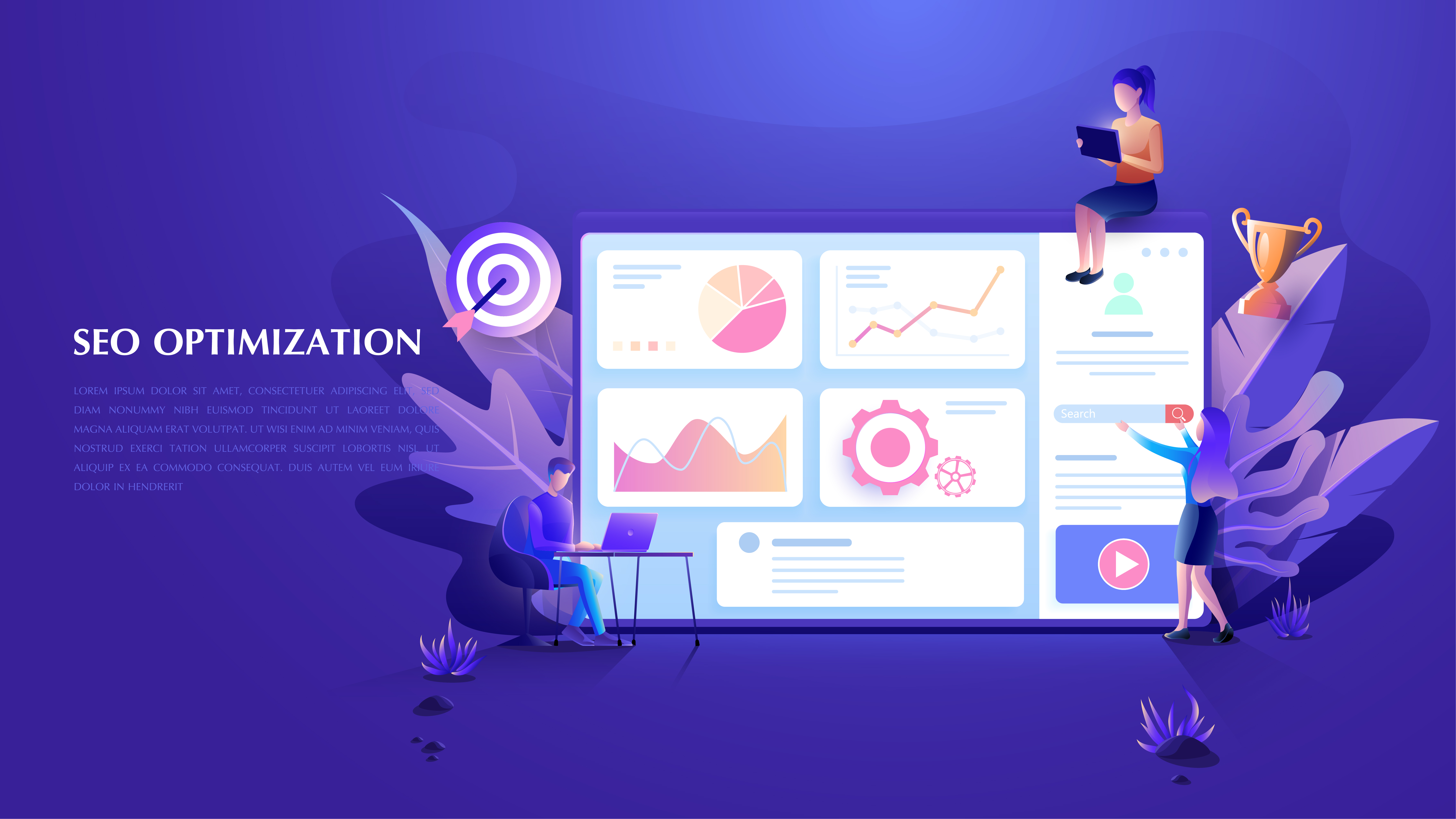 Modern flat design SEO Optimization concept SEO 682571 Vector Art at ... Modern flat design SEO Optimization concept SEO 682571 Vector Art at ...