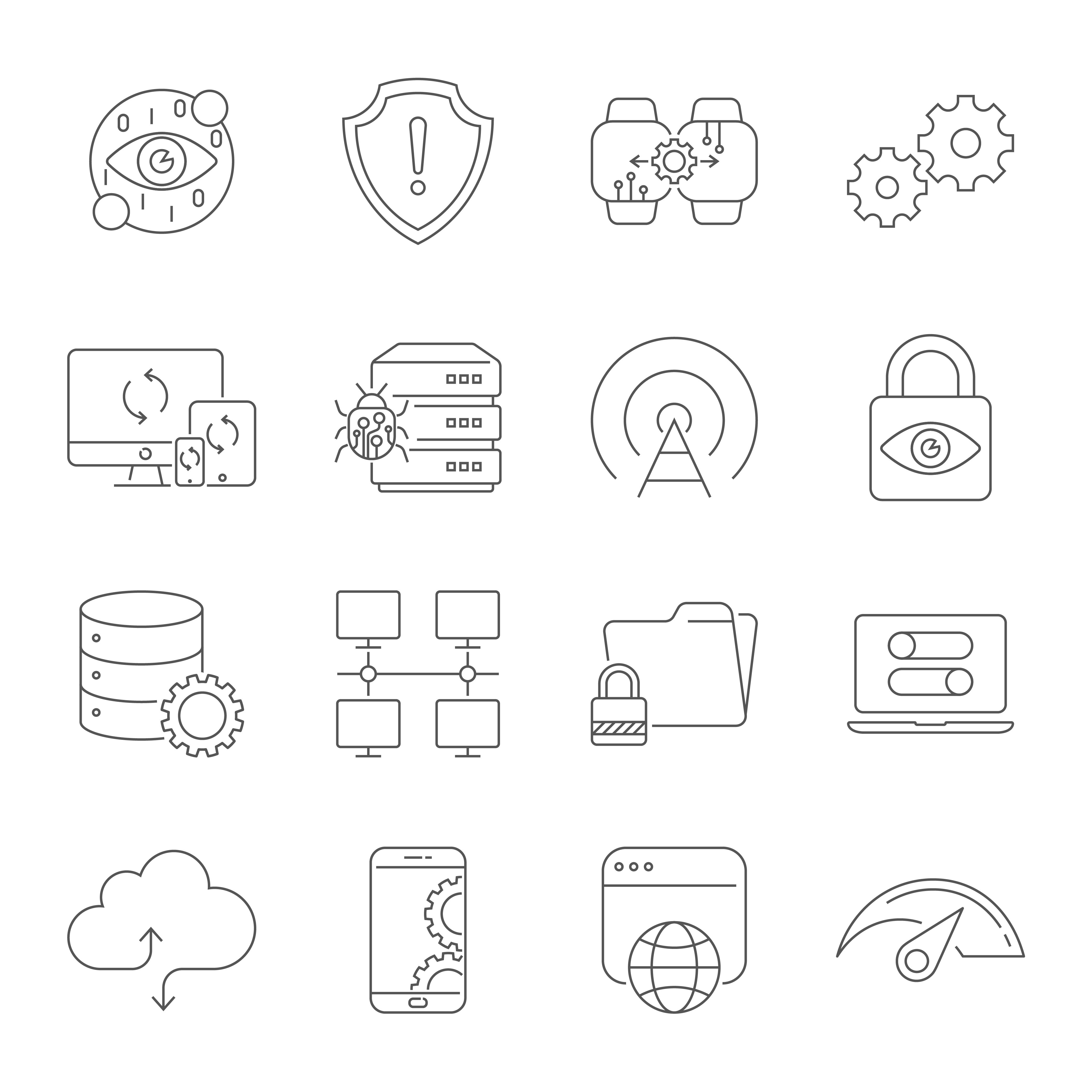 Modern thin line icons set of digital technology 682657 Vector Art at ... Modern thin line icons set of digital technology 682657 Vector Art at ...