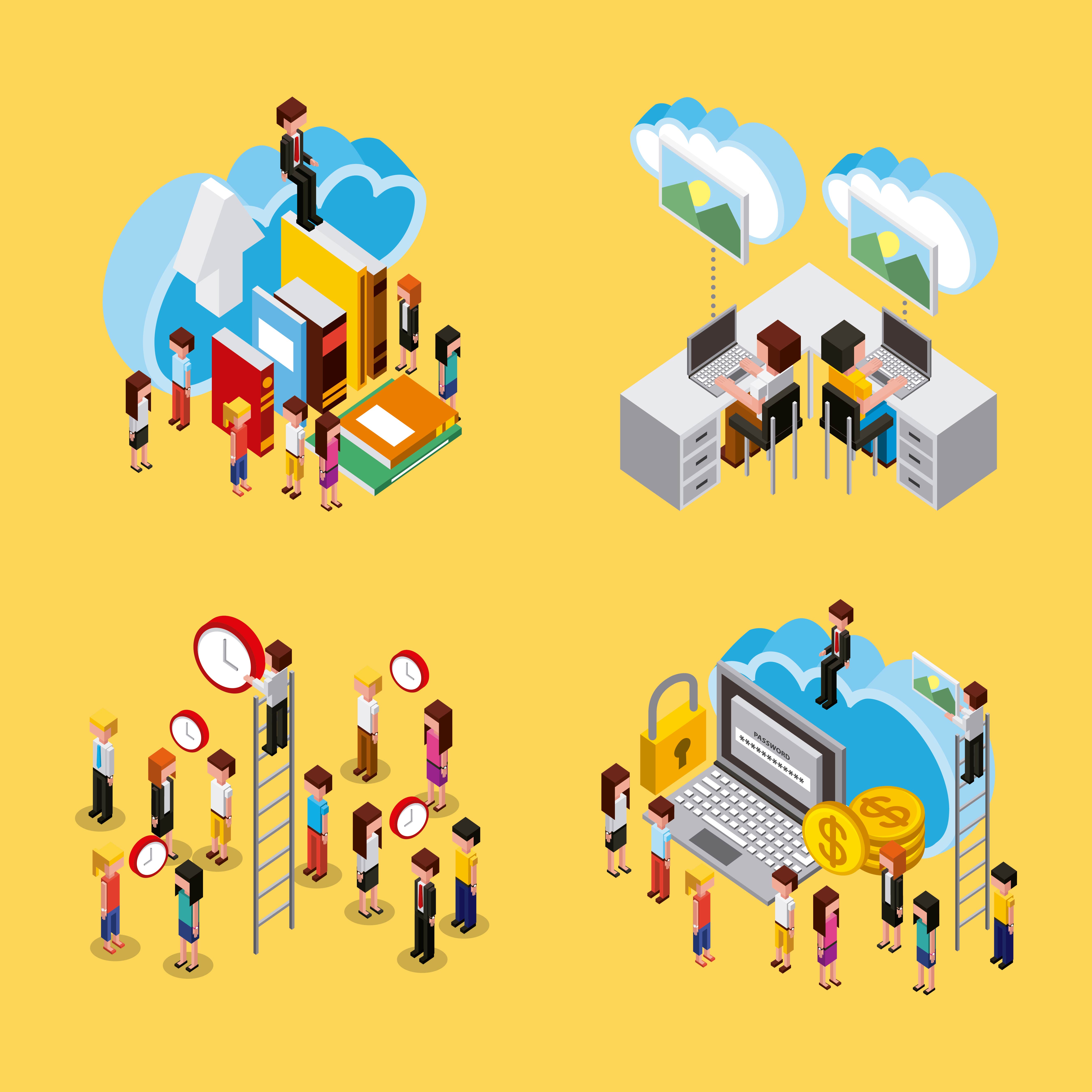 people cloud computing storage 686129 Vector Art at Vecteezy people cloud computing storage 686129 Vector Art at Vecteezy