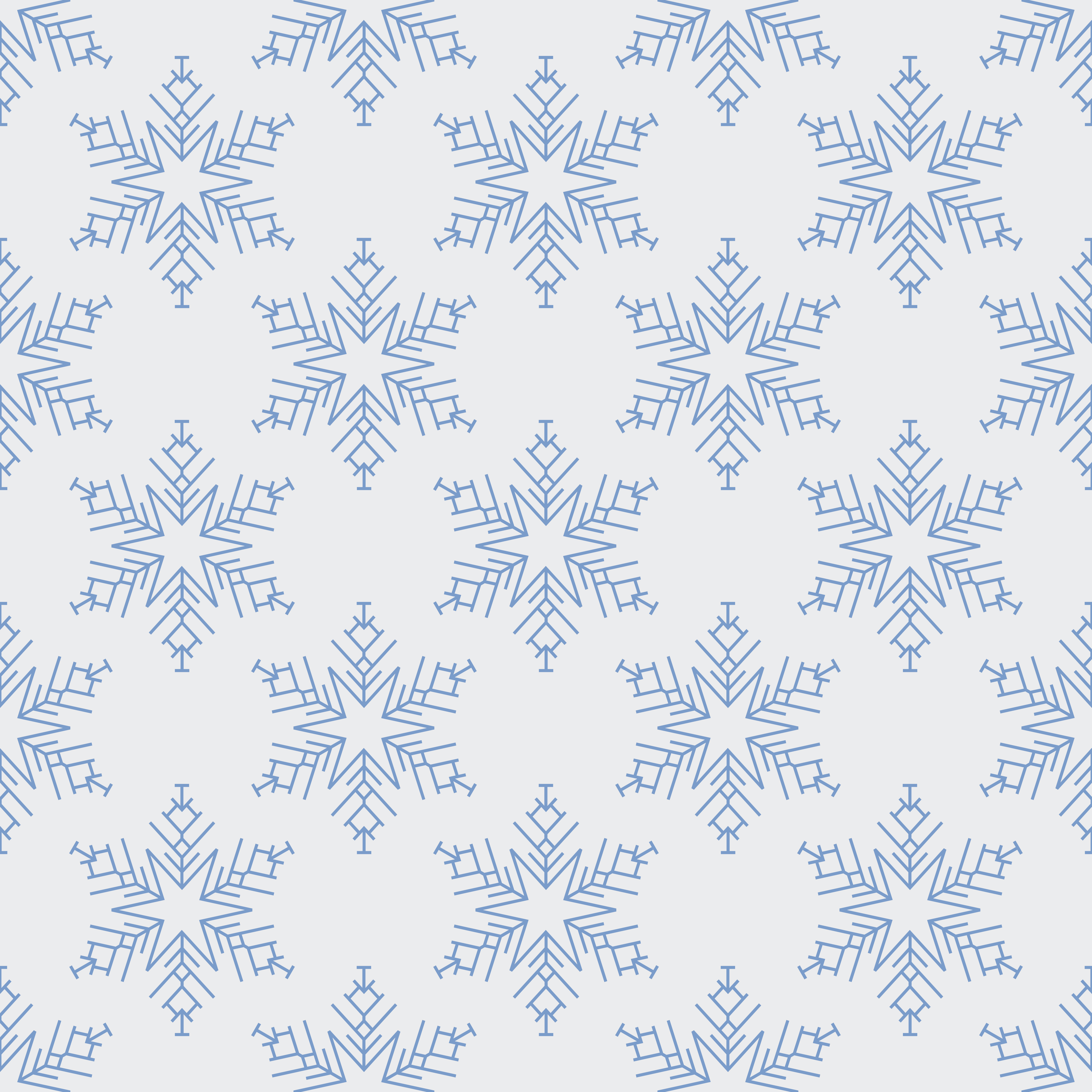 seamless snowflake pattern 686303 Vector Art at Vecteezy