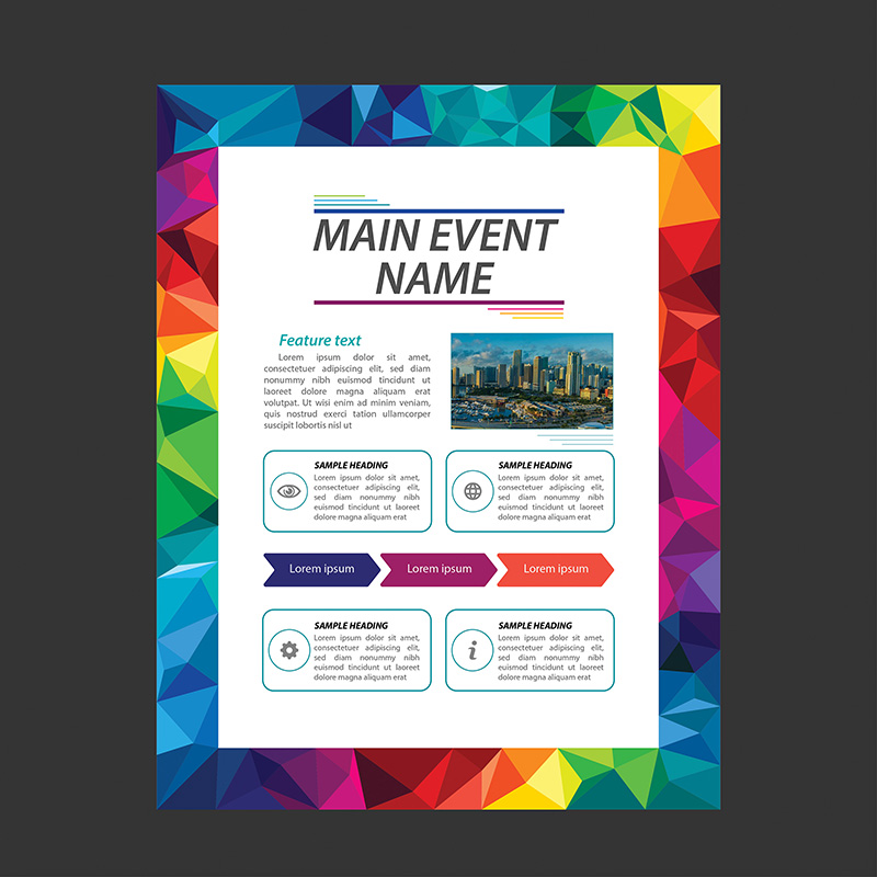 Colorful Bright Polygon Business Brochure Template 686392 Vector Art at ... Colorful Bright Polygon Business Brochure Template 686392 Vector Art at ...