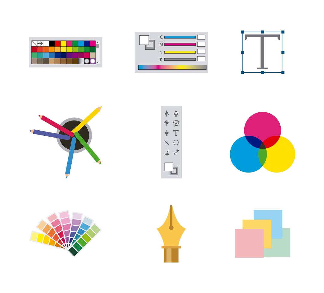 working process tools 687528 Vector Art at Vecteezy