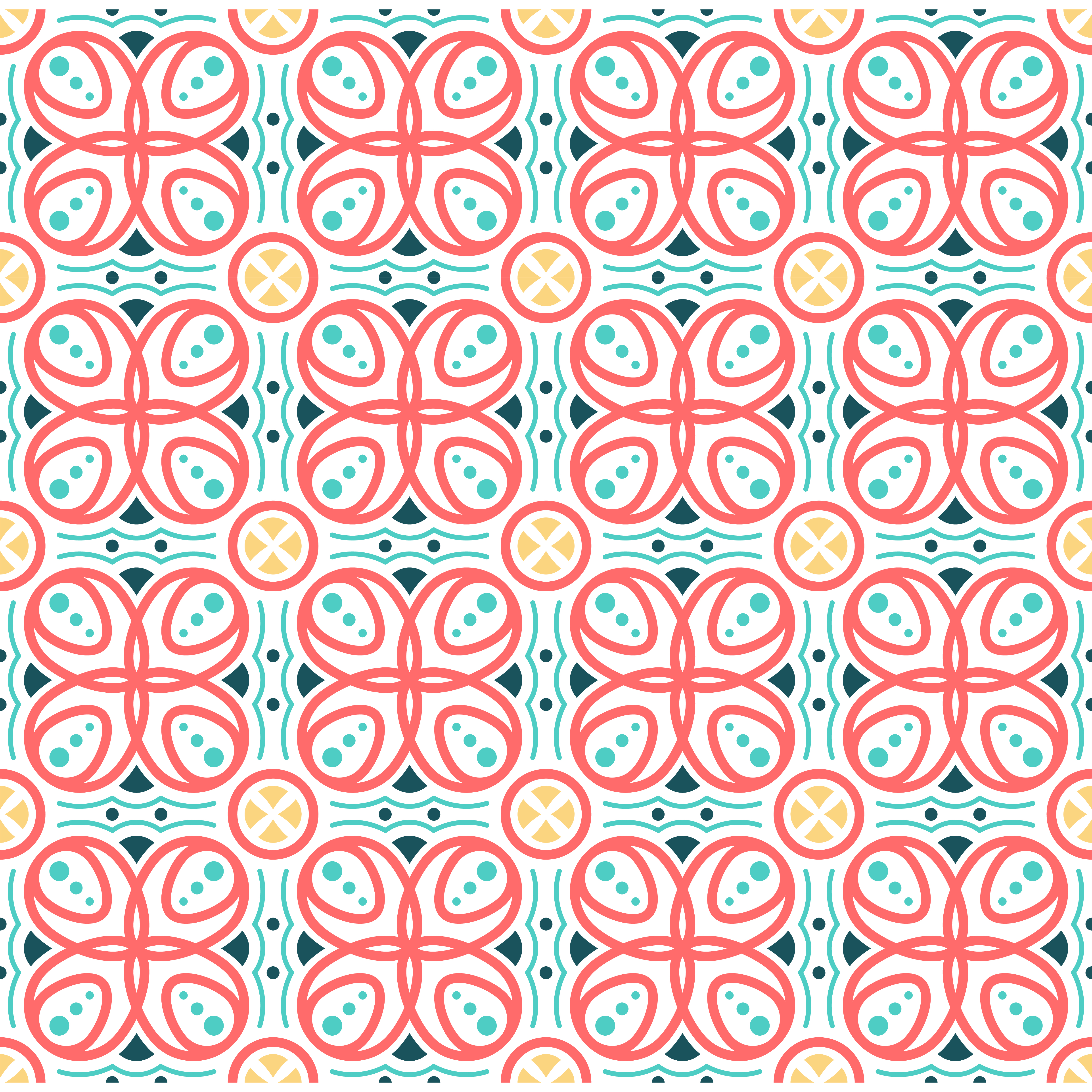 geometric basic shape seamless pattern 689543 Vector Art at Vecteezy