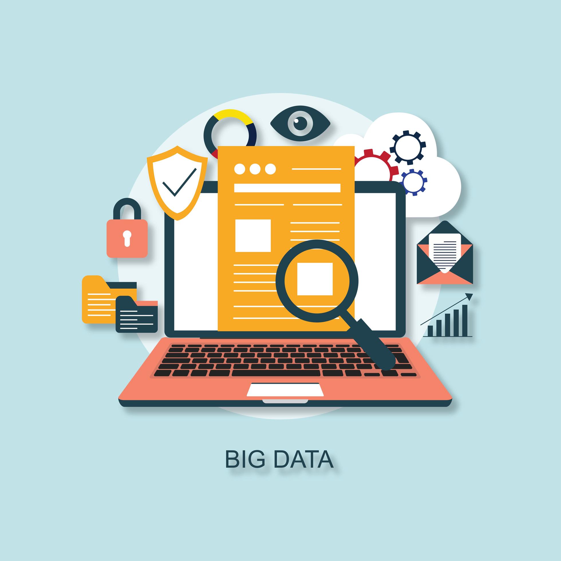 Data analytics. Flat design. stock illustration 692539 Vector Art at ... Data analytics. Flat design. stock illustration 692539 Vector Art at ...