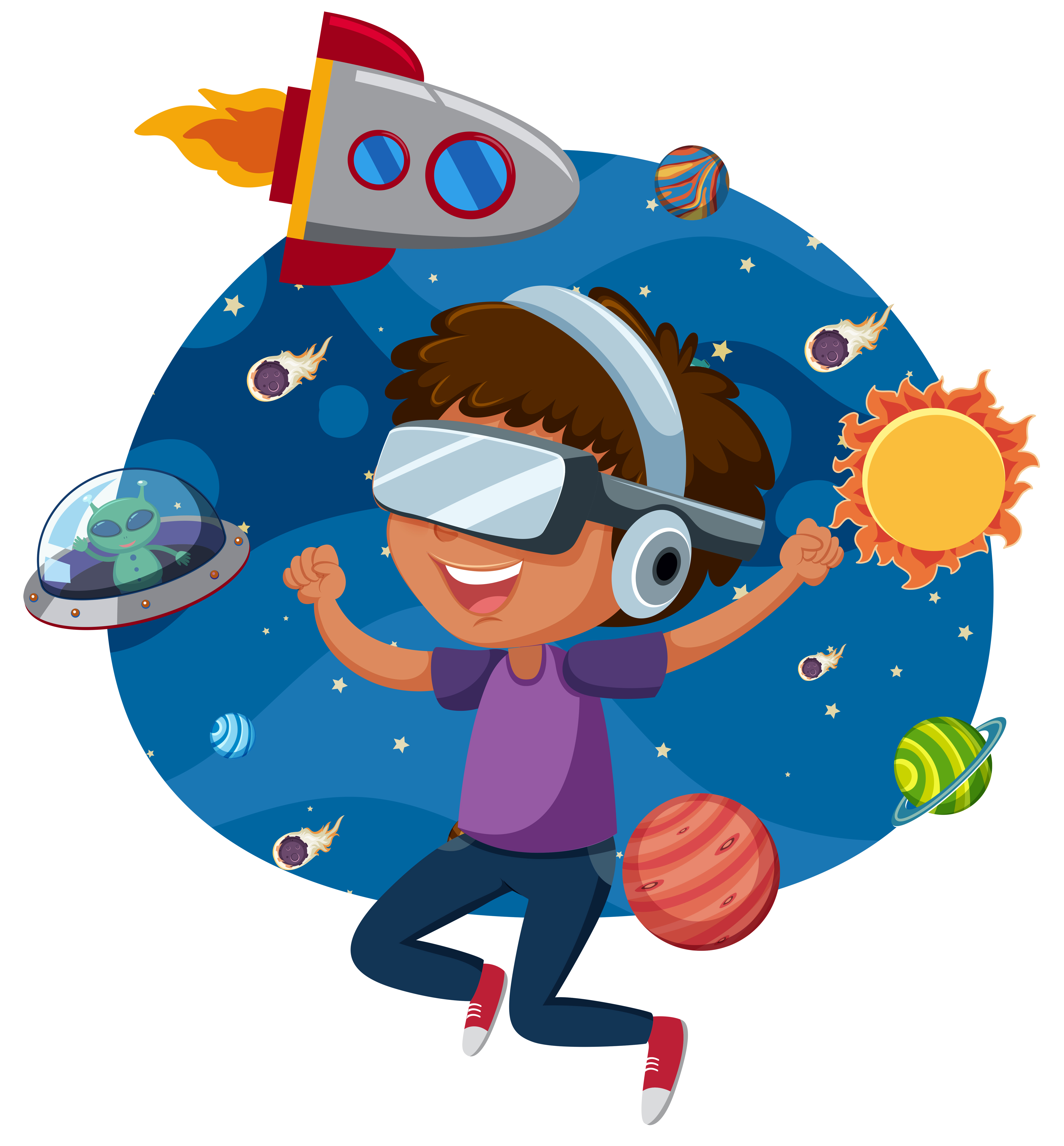 A man playing virtual reality game 693671 Vector Art at Vecteezy A man playing virtual reality game 693671 Vector Art at Vecteezy
