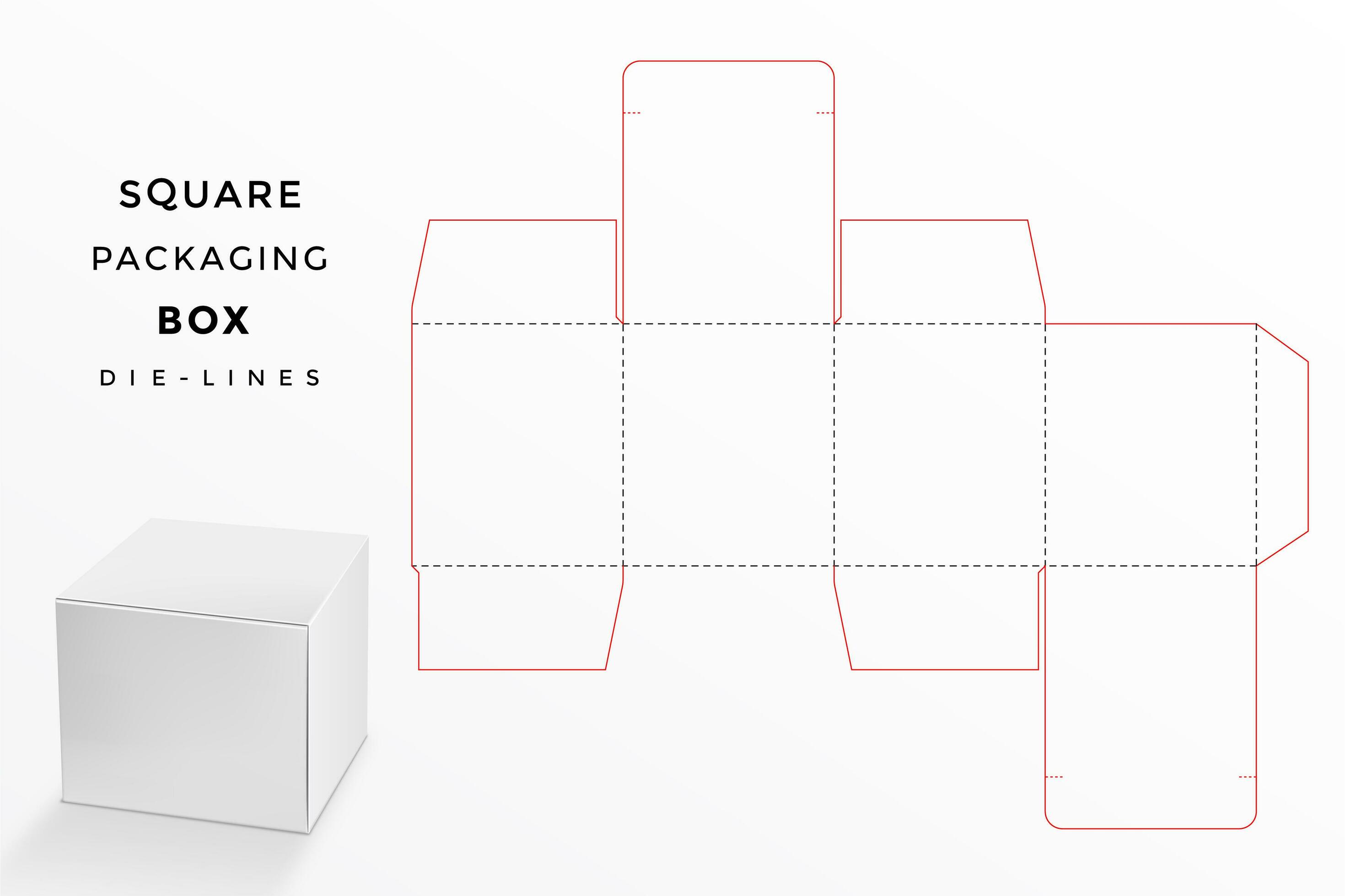 square box with die line 693897 Vector Art at Vecteezy square box with die line 693897 Vector Art at Vecteezy