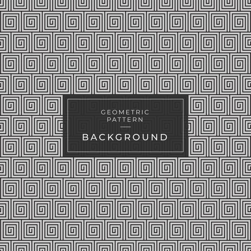 Grecian pattern square spiral illusion background 694287 Vector Art at ...