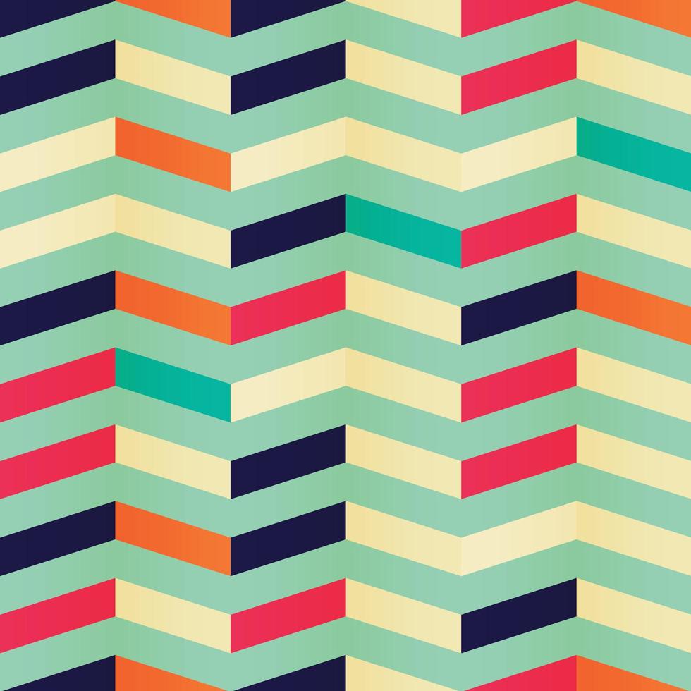 Geometric seamless chevron pattern in retro colors 695488 Vector Art at ... Geometric seamless chevron pattern in retro colors 695488 Vector Art at ...