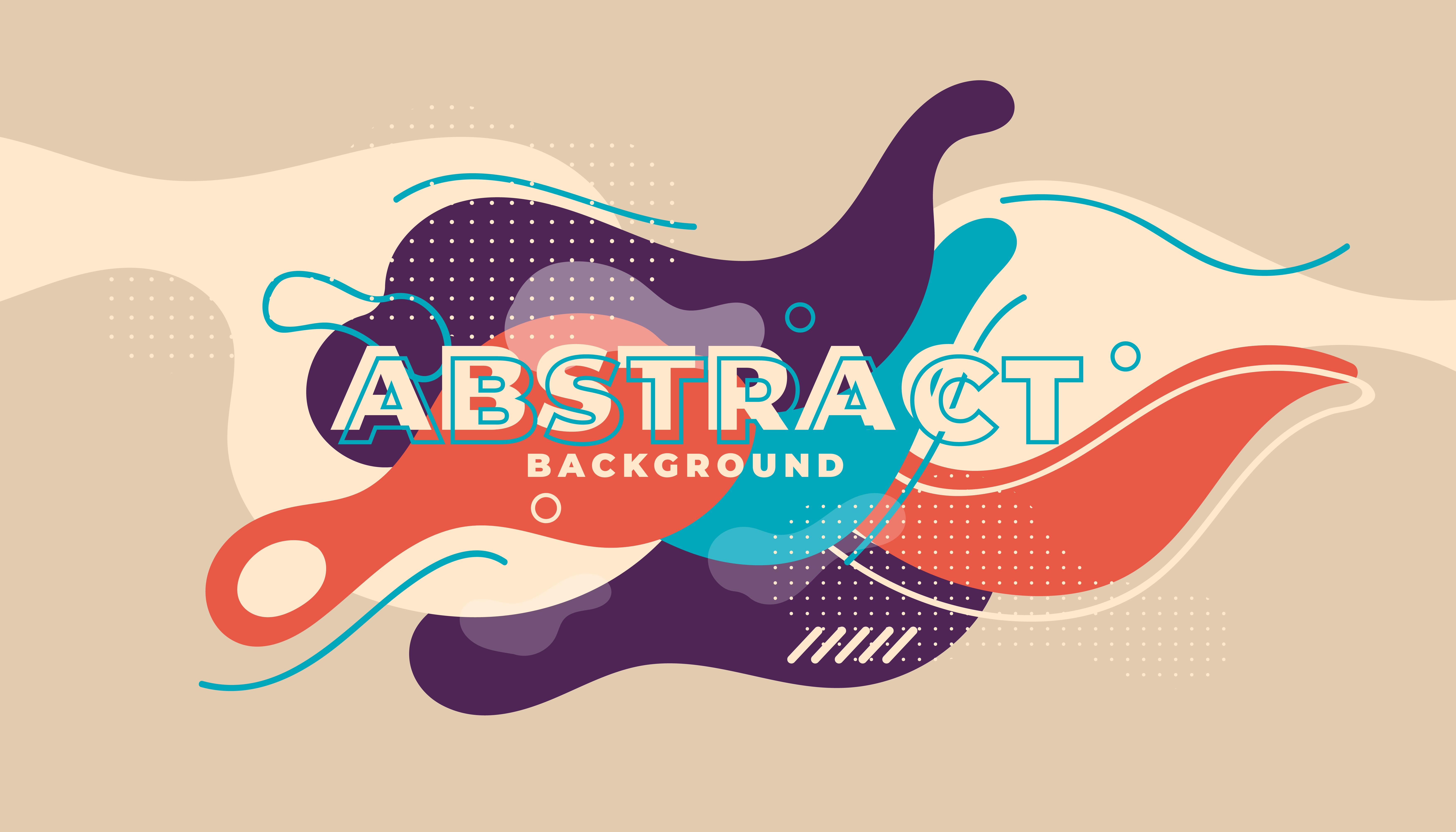 Colorful Dynamic Flowing Shape Background 696854 Vector Art At Vecteezy