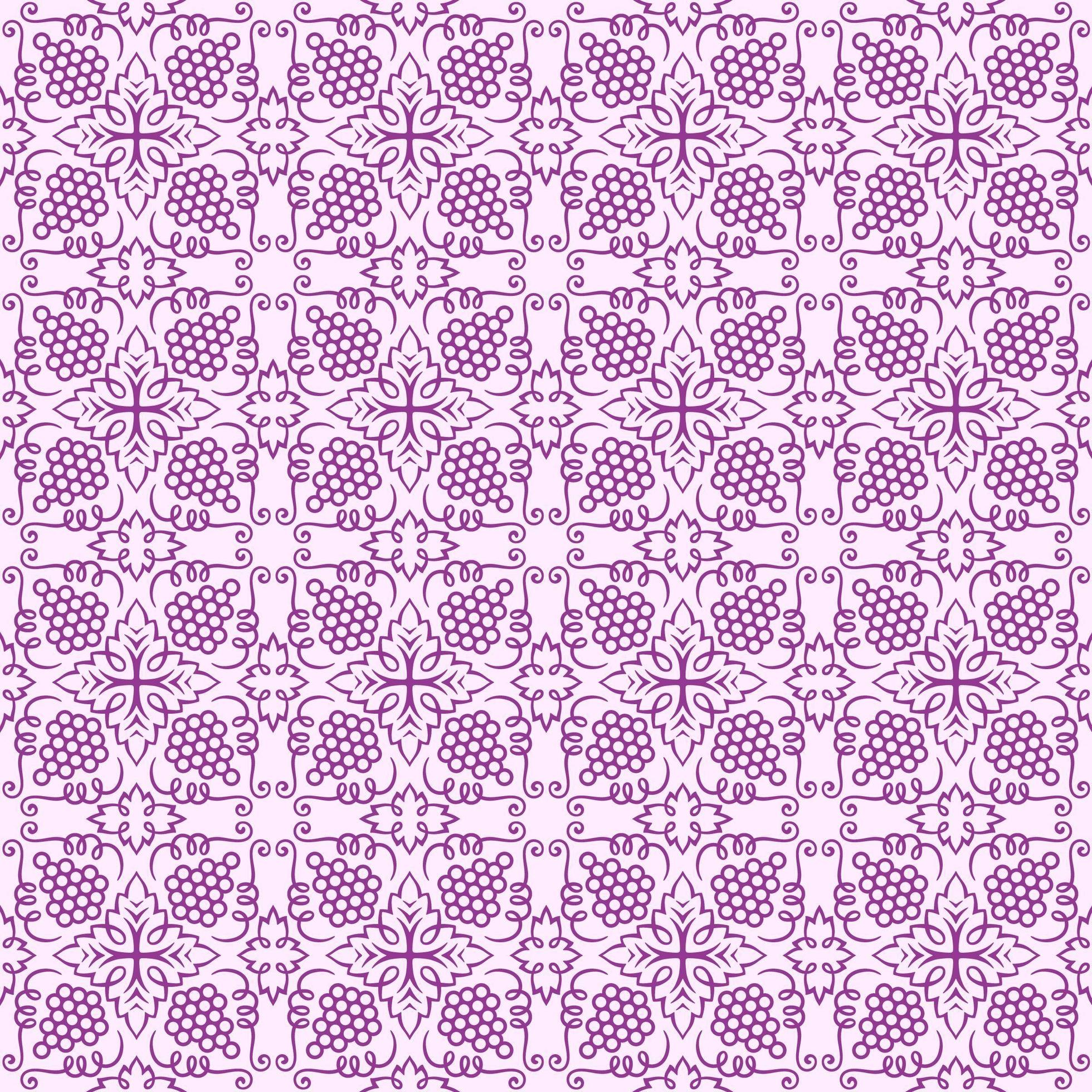 Light Purple with Dark Purple Details Geometric Pattern 699644 Vector ...