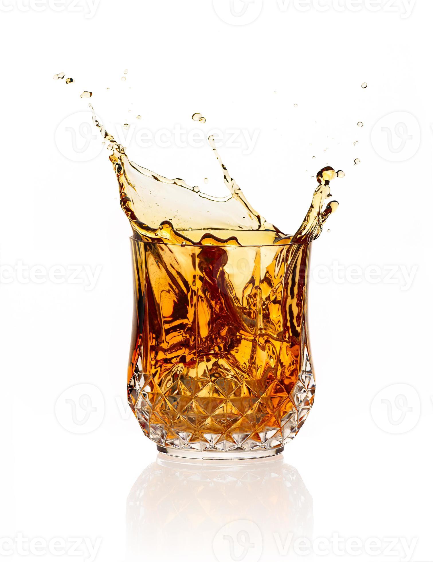 Whisky Glass Splash