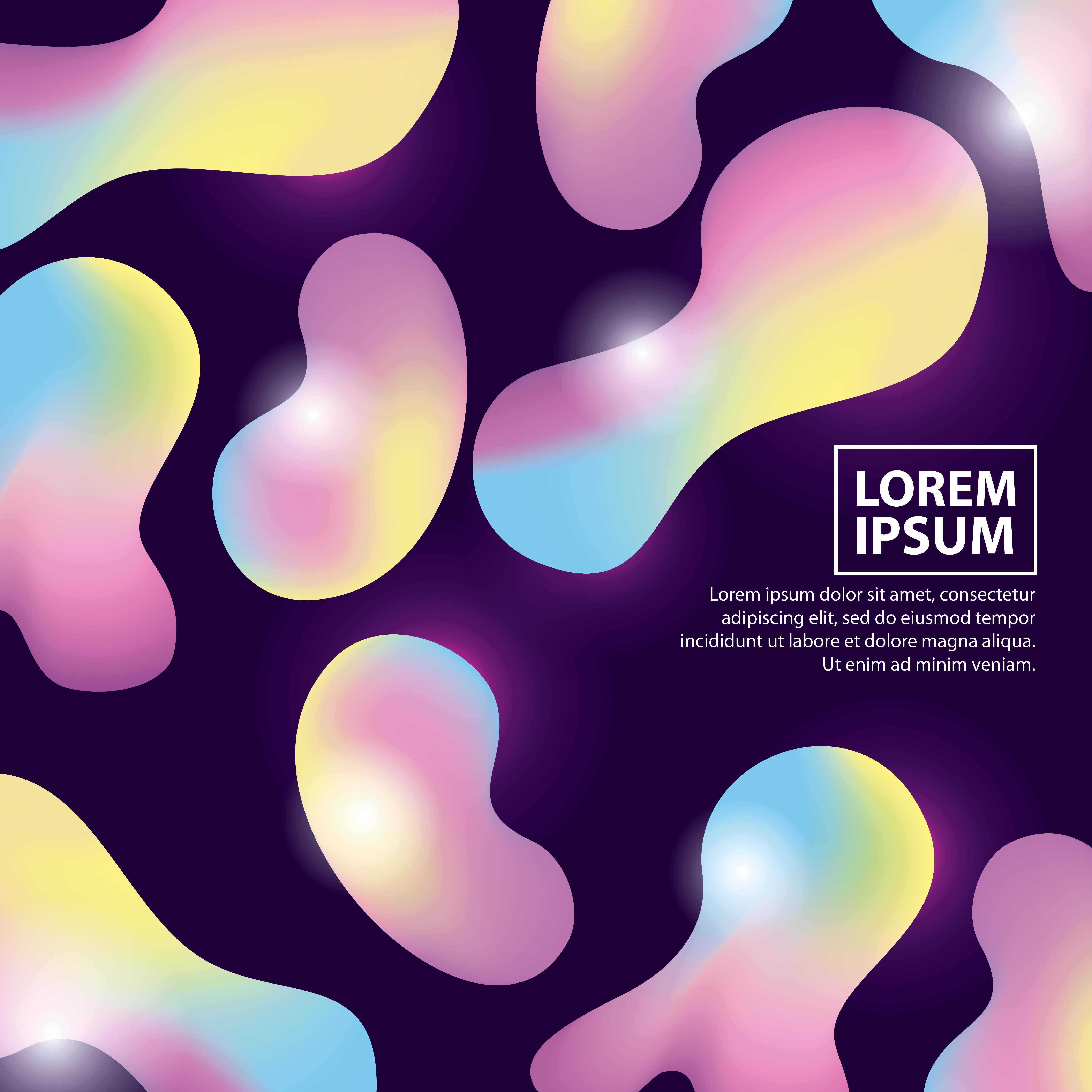 Abstract Colorful Fluid Shapes Background 830688 Vector Art At Vecteezy