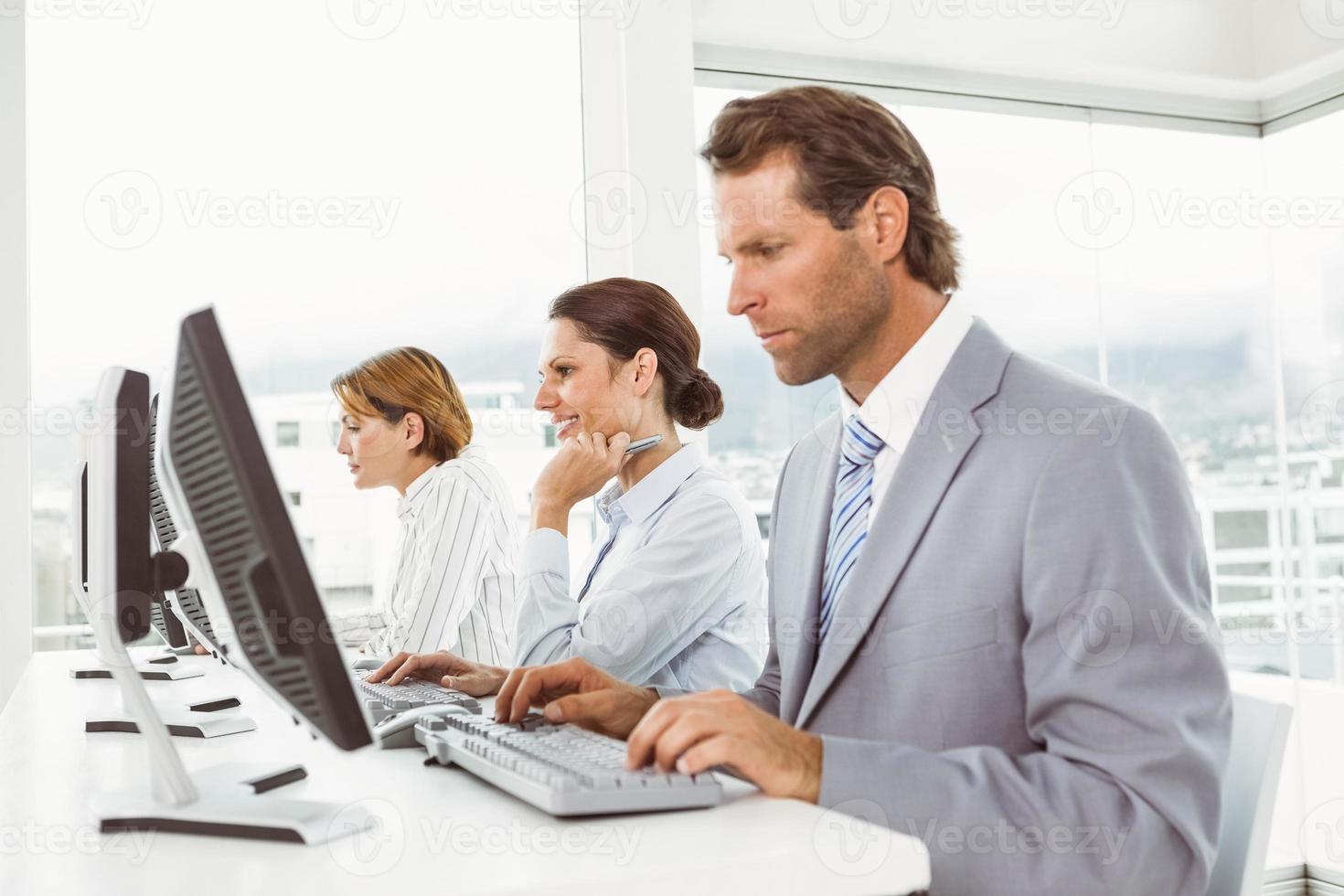 Business people using computers in office 864967 Stock Photo at Vecteezy Business people using computers in office 864967 Stock Photo at Vecteezy