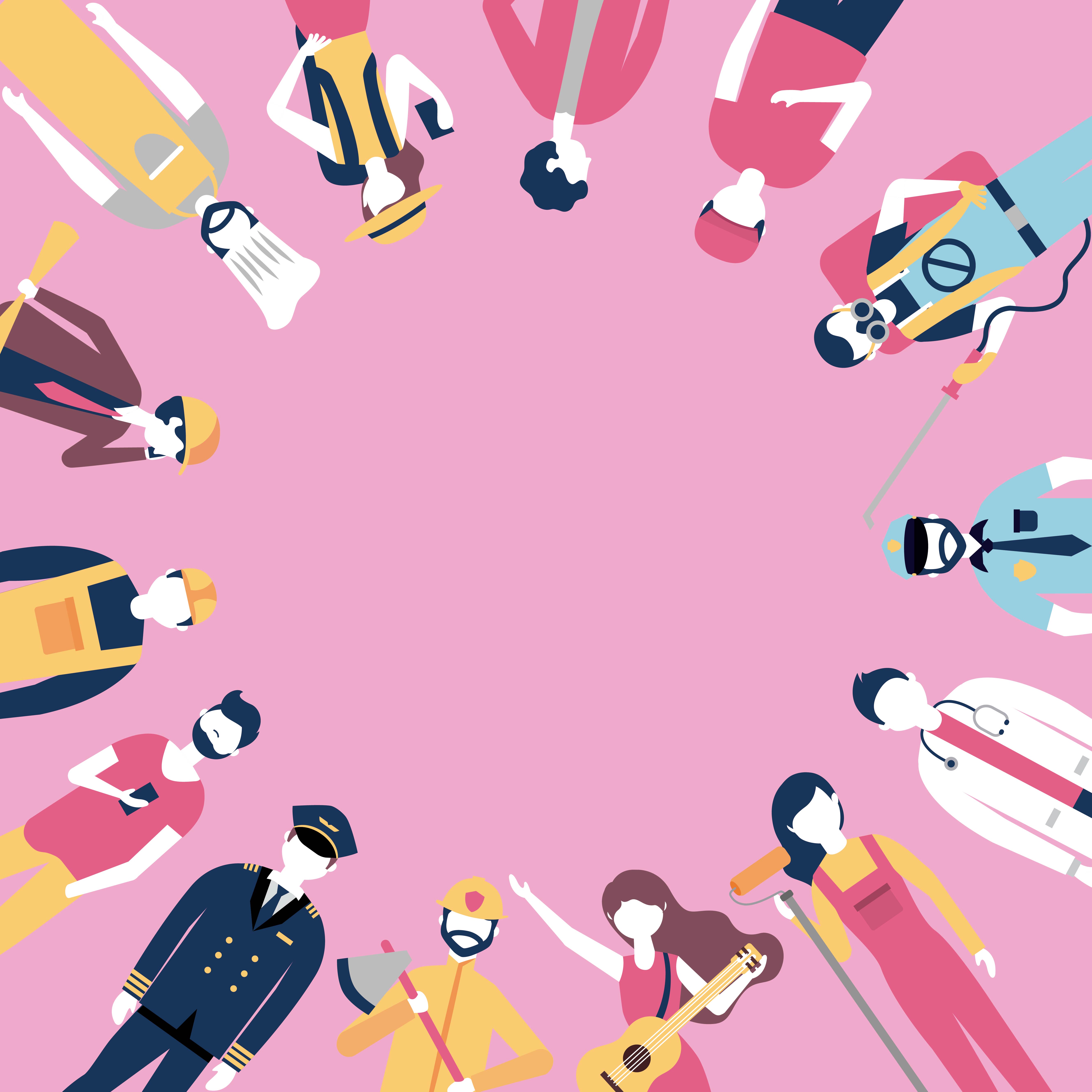 Background with workers 964008 Vector Art at Vecteezy Background with workers 964008 Vector Art at Vecteezy