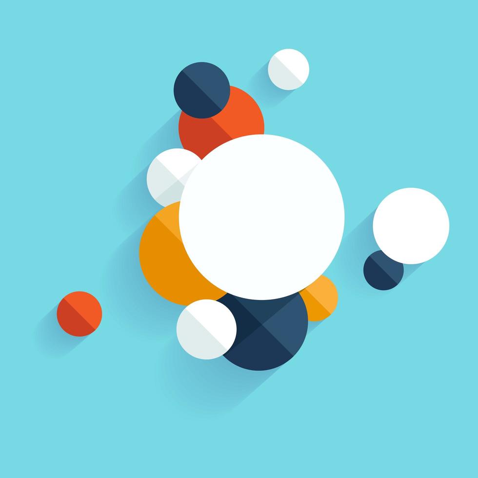 Abstract of circle background design 1109670 Vector Art at Vecteezy