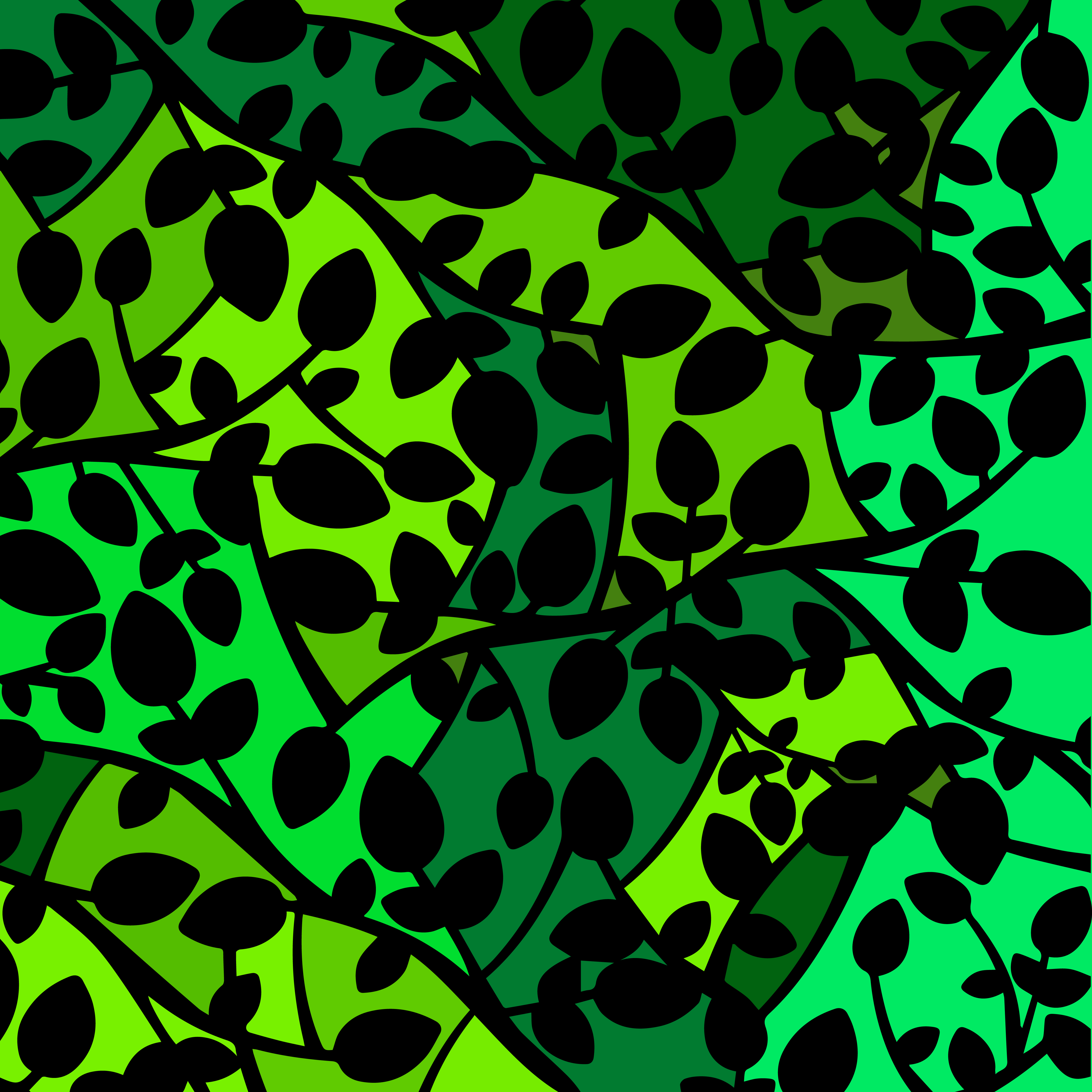 Leaf Pattern Design 1110424 Vector Art at Vecteezy