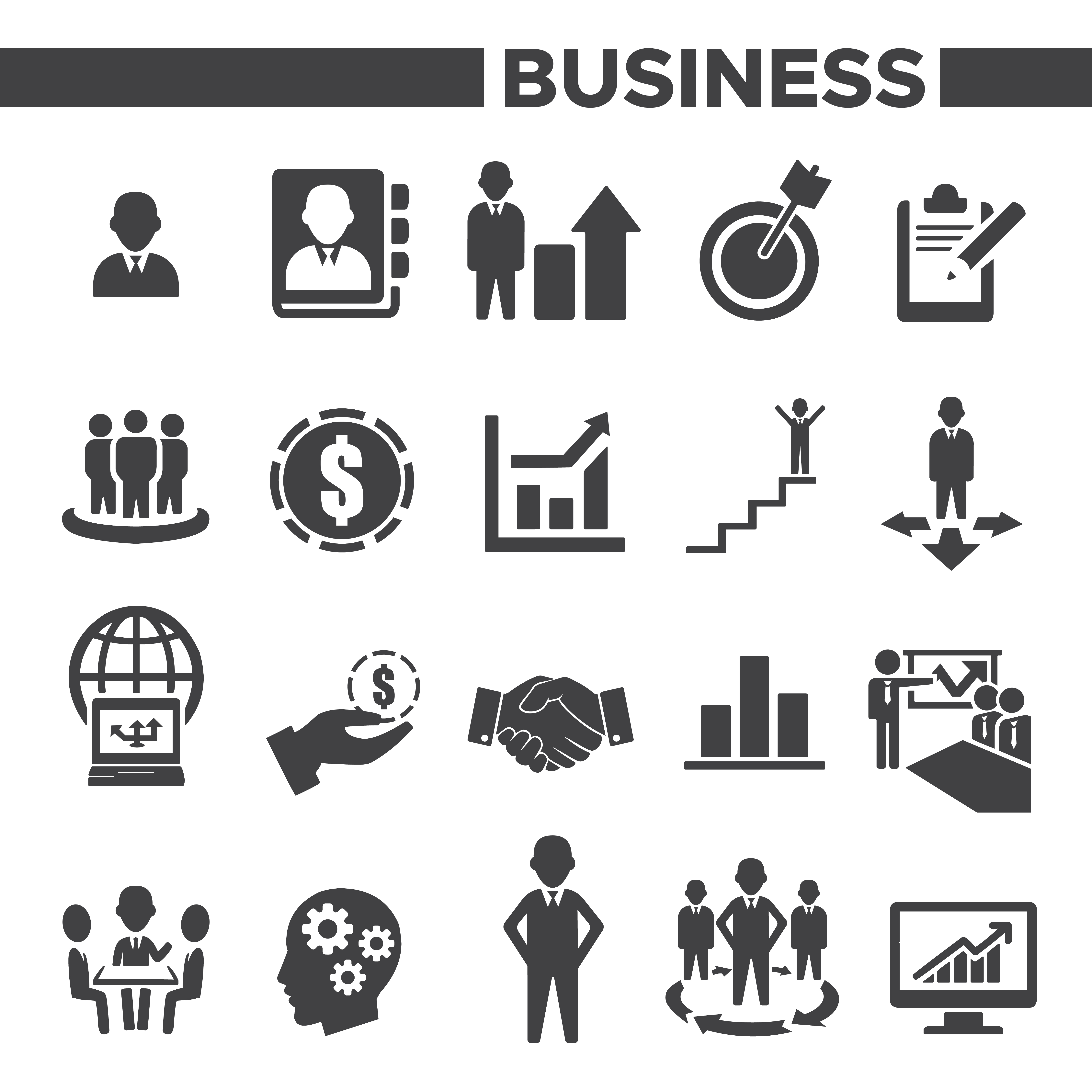 Business Management and Human Resource Icons Set 1185186 Vector Art at ... Business Management and Human Resource Icons Set 1185186 Vector Art at ...