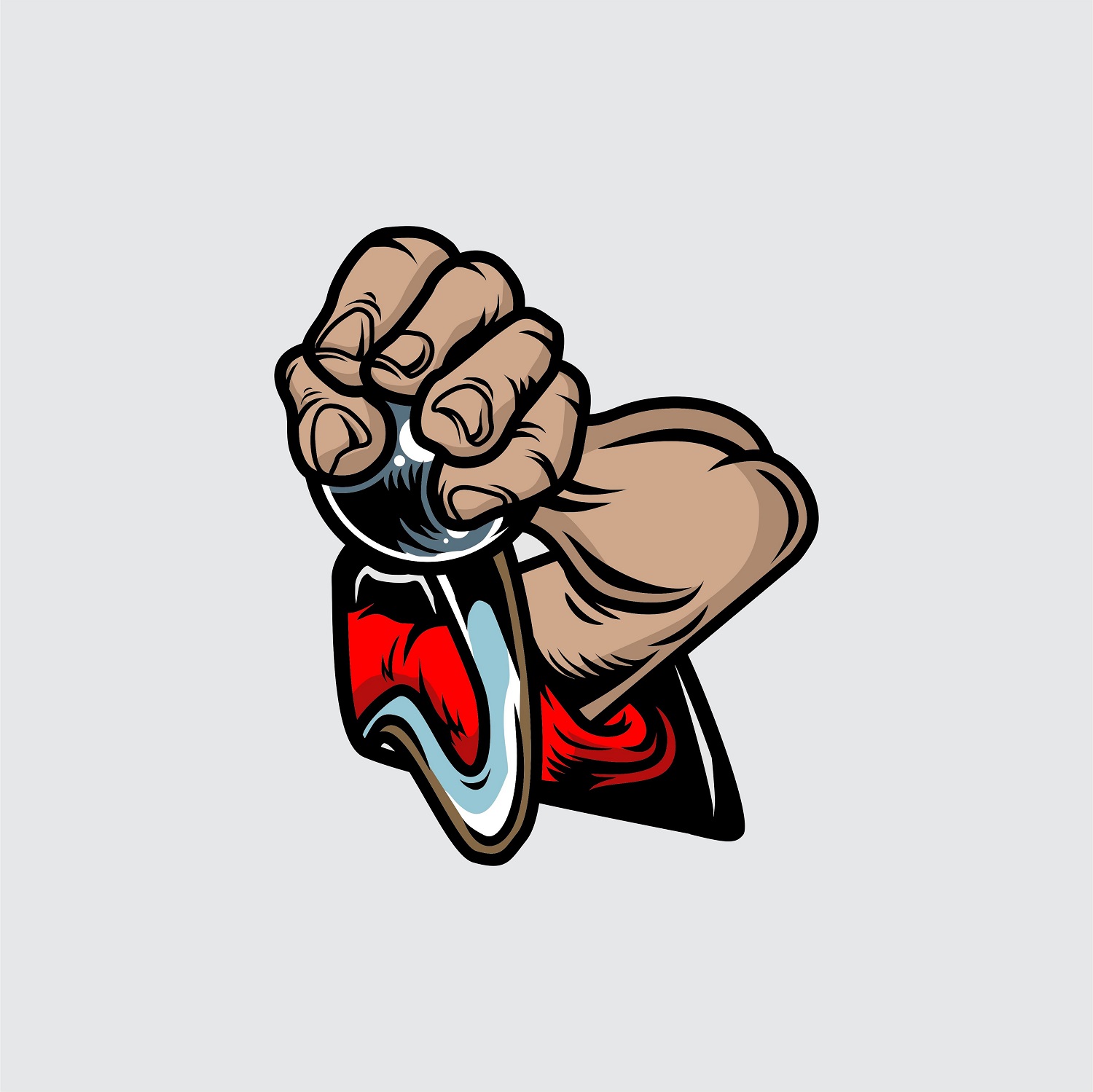 Hand And Shift Gear Illustration 1198082 Vector Art At Vecteezy
