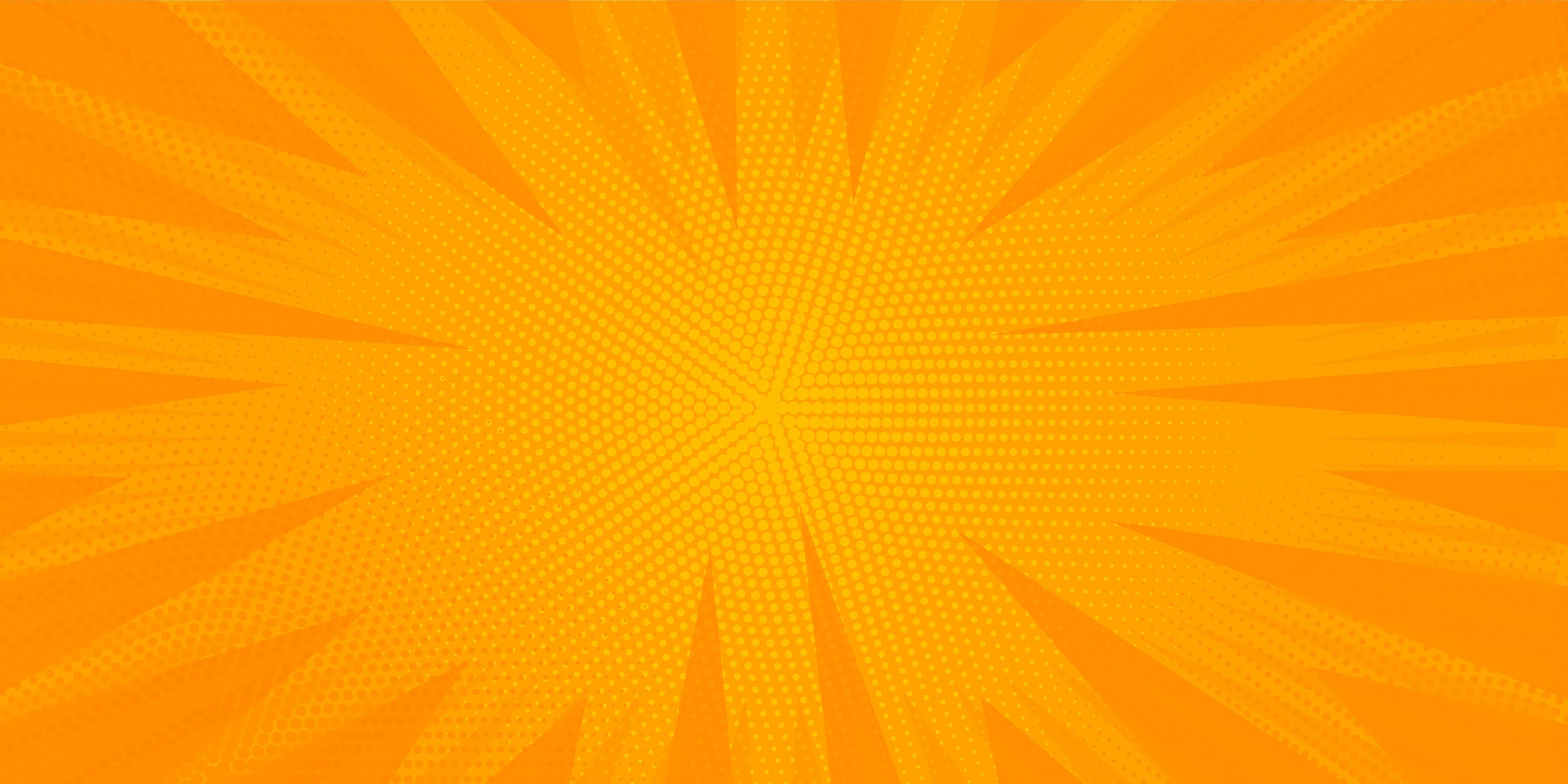 Orange Halftone Sunburst 1212990 Vector Art At Vecteezy