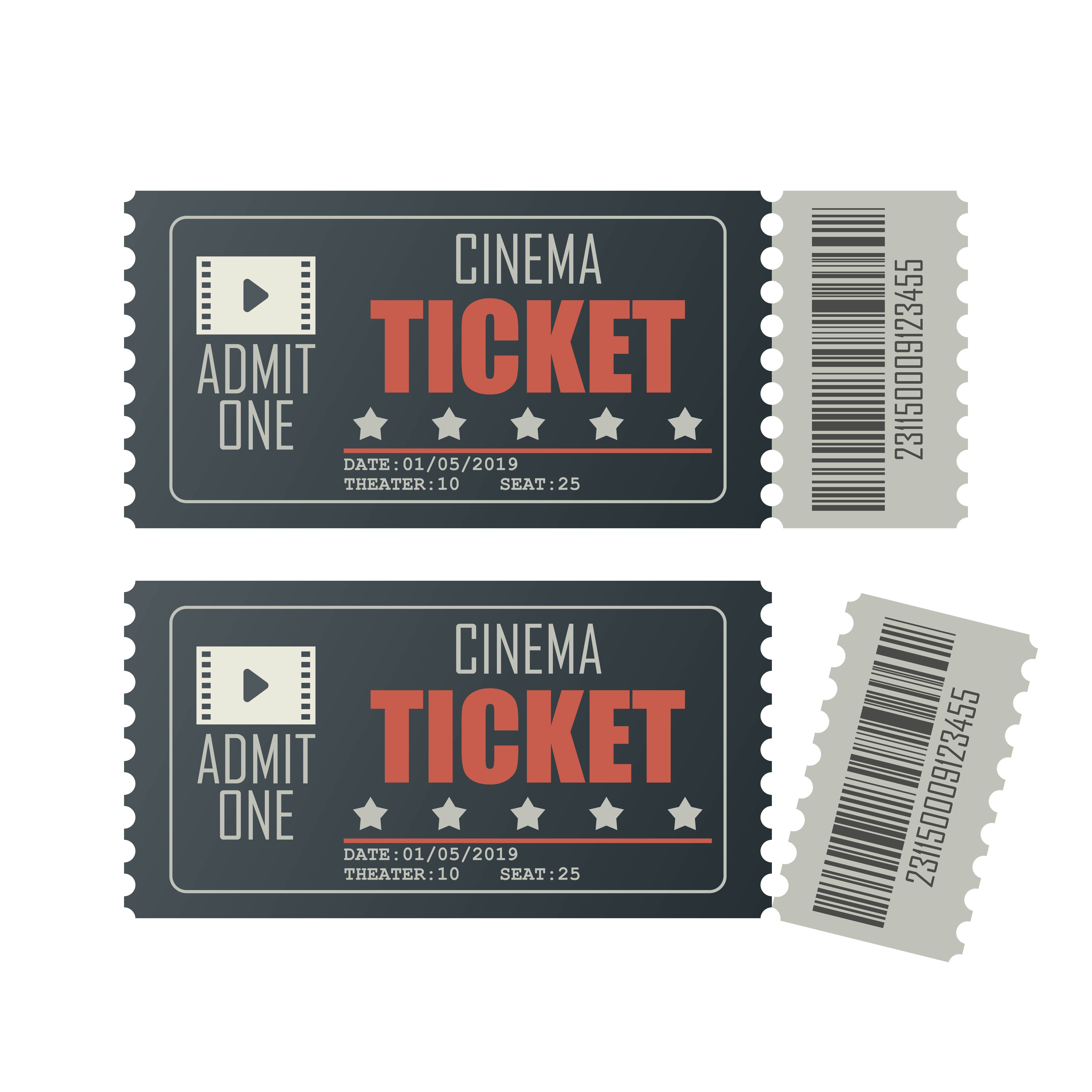 Cinema Ticket Set 1214065 Vector Art At Vecteezy cinema-ticket-set-1214065-vector-art-at-vecteezy