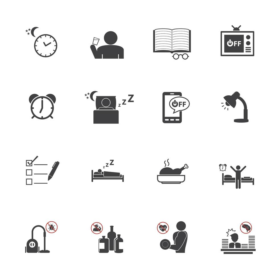 Daily routine icon set 1214959 Vector Art at Vecteezy Daily routine icon set 1214959 Vector Art at Vecteezy