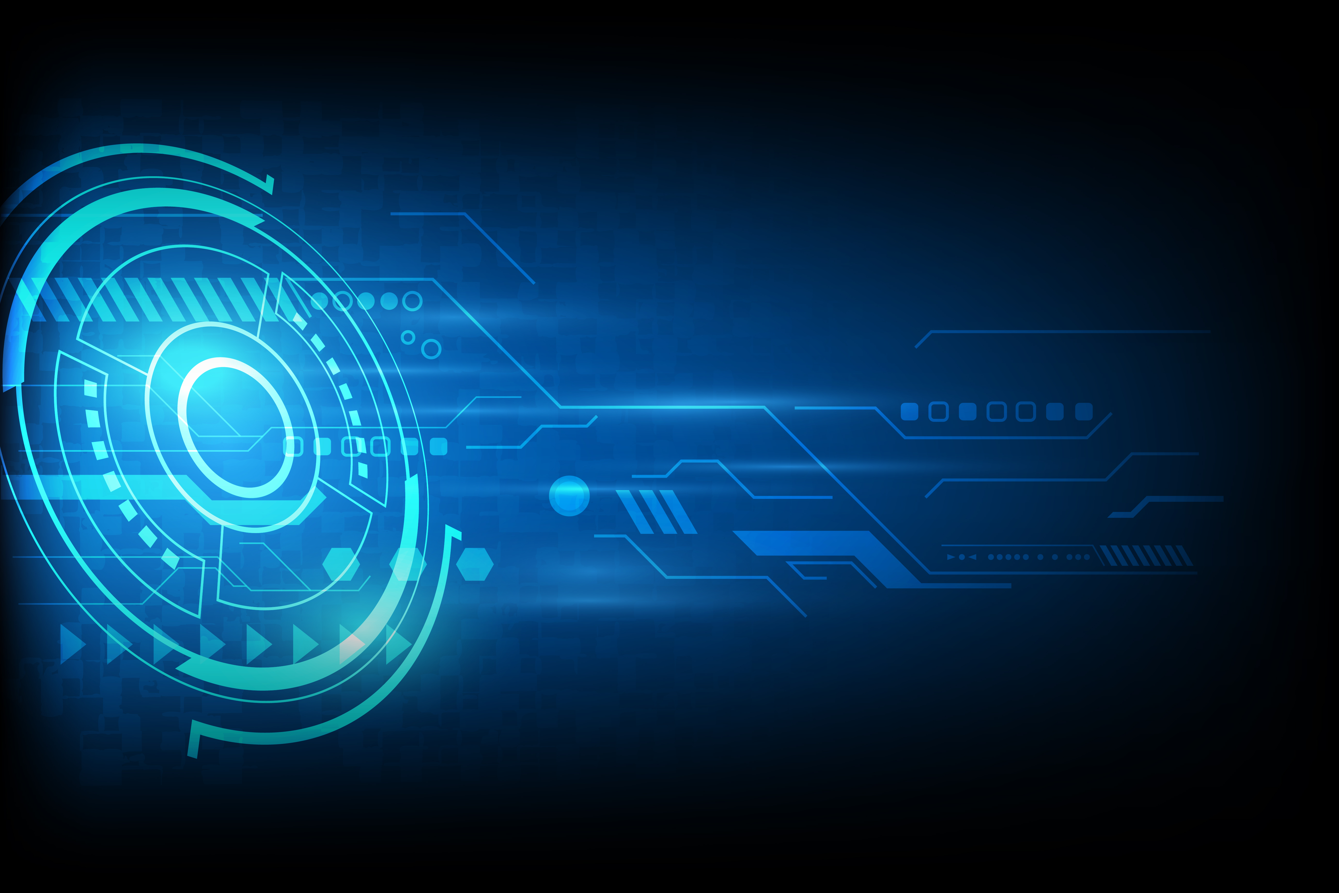 technologie futuriste bleu design futuriste - Telecharger Vectoriel ...