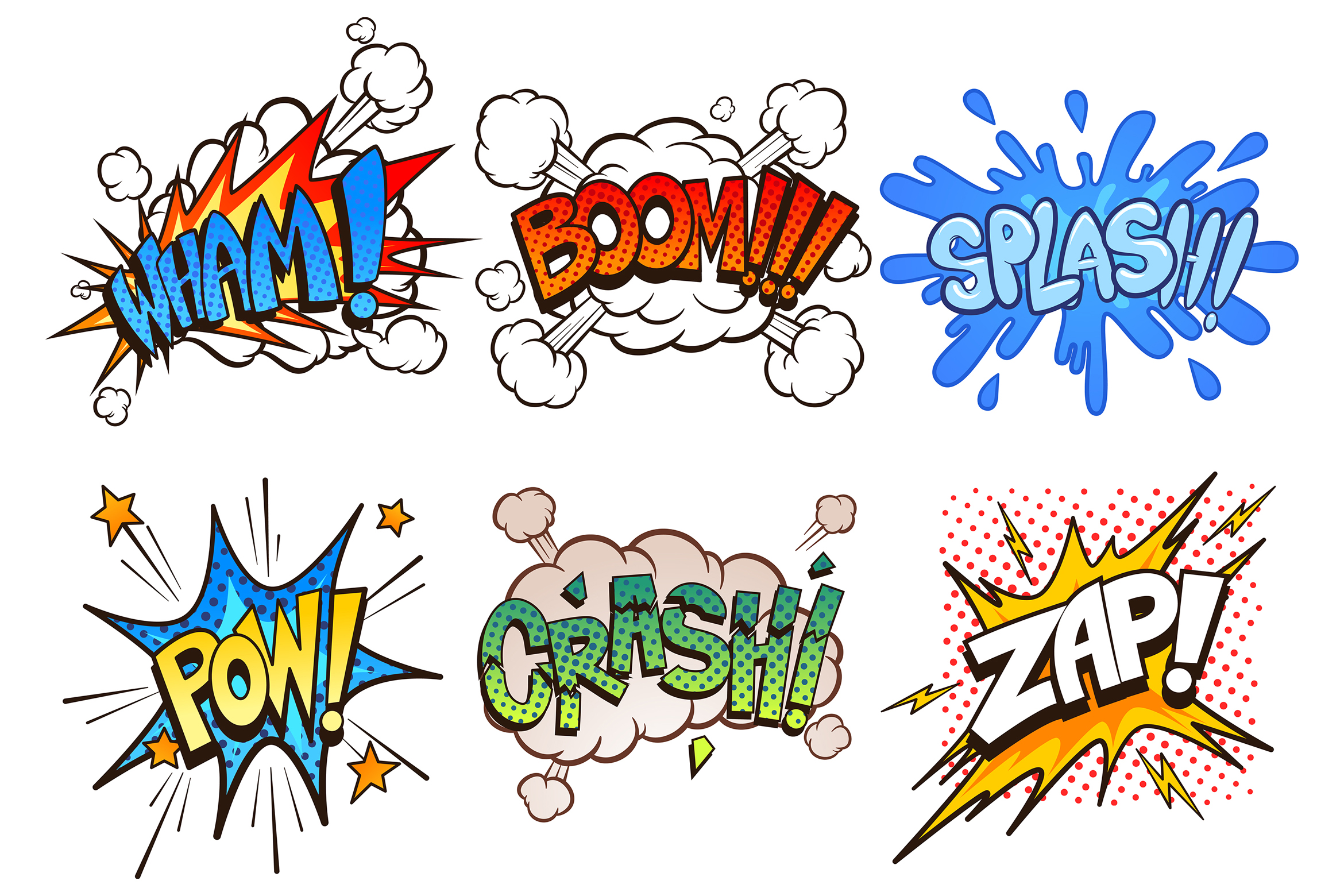 Retro Comic Sound Effects Set 1218648 Vector Art at Vecteezy Retro Comic Sound Effects Set 1218648 Vector Art at Vecteezy