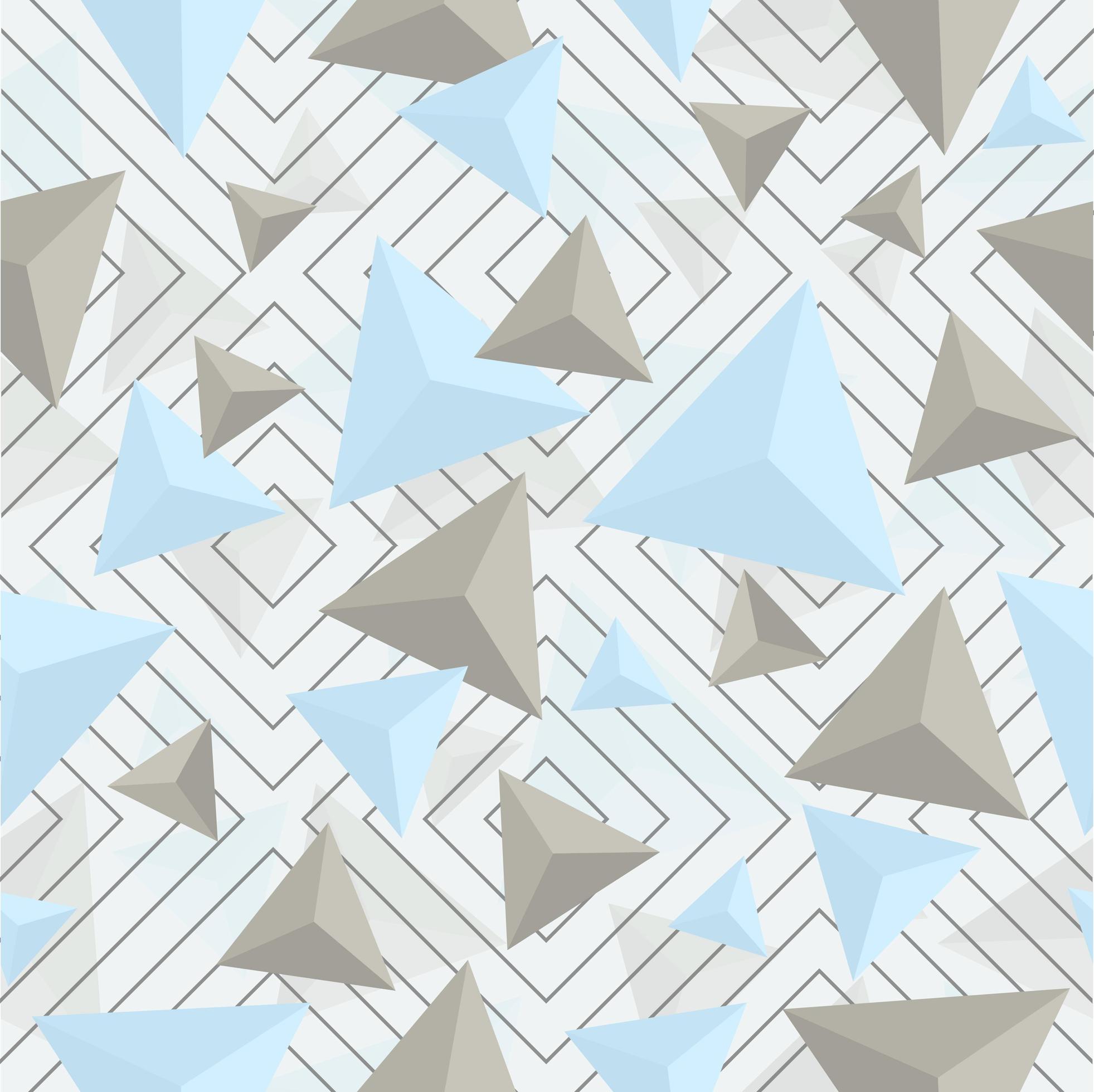 Triangle shape seamless pattern 1218804 Vector Art at Vecteezy