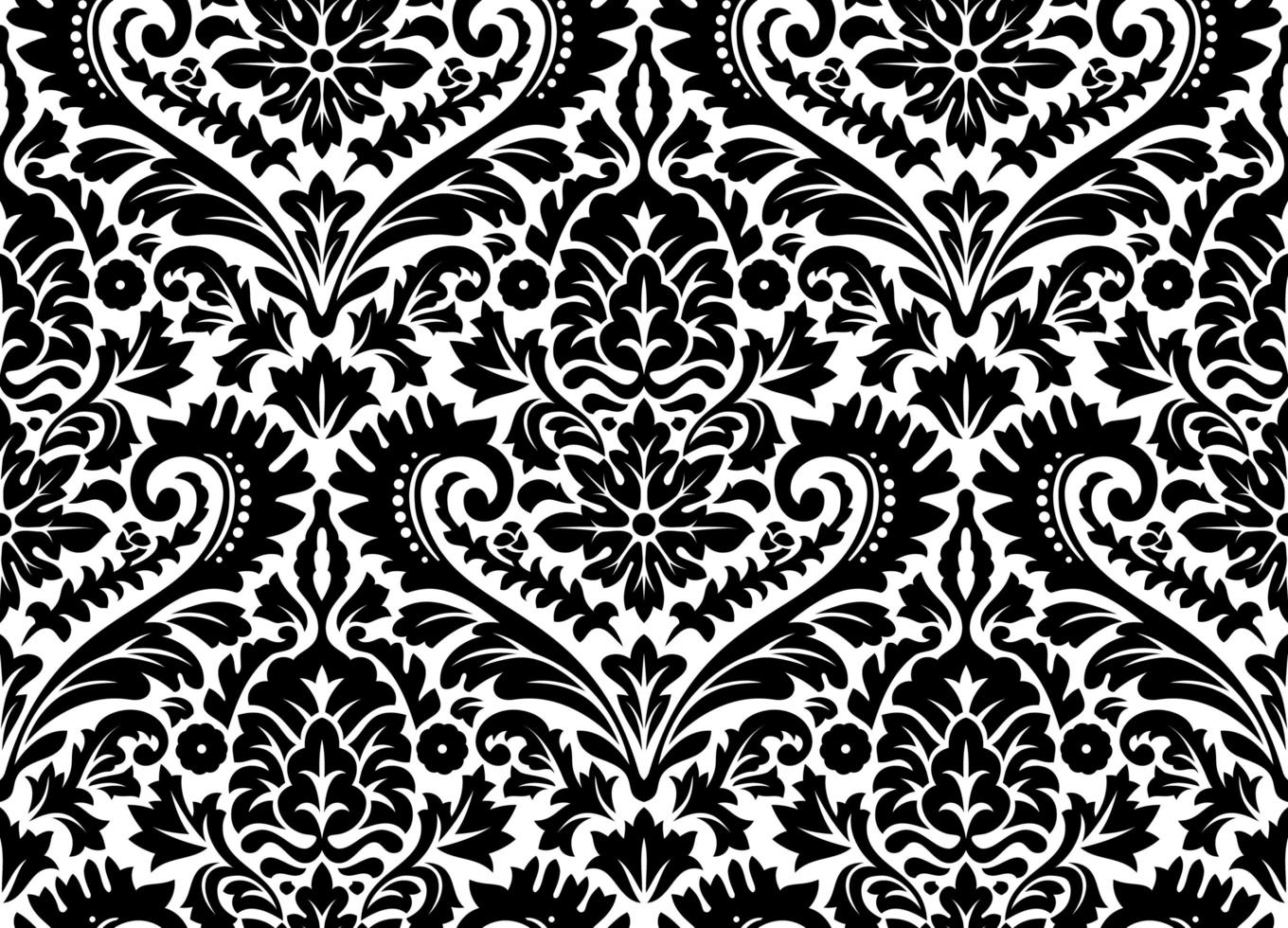 Seamless Damask Pattern - Download Free Vectors, Clipart Graphics ... Seamless Damask Pattern - Download Free Vectors, Clipart Graphics ...