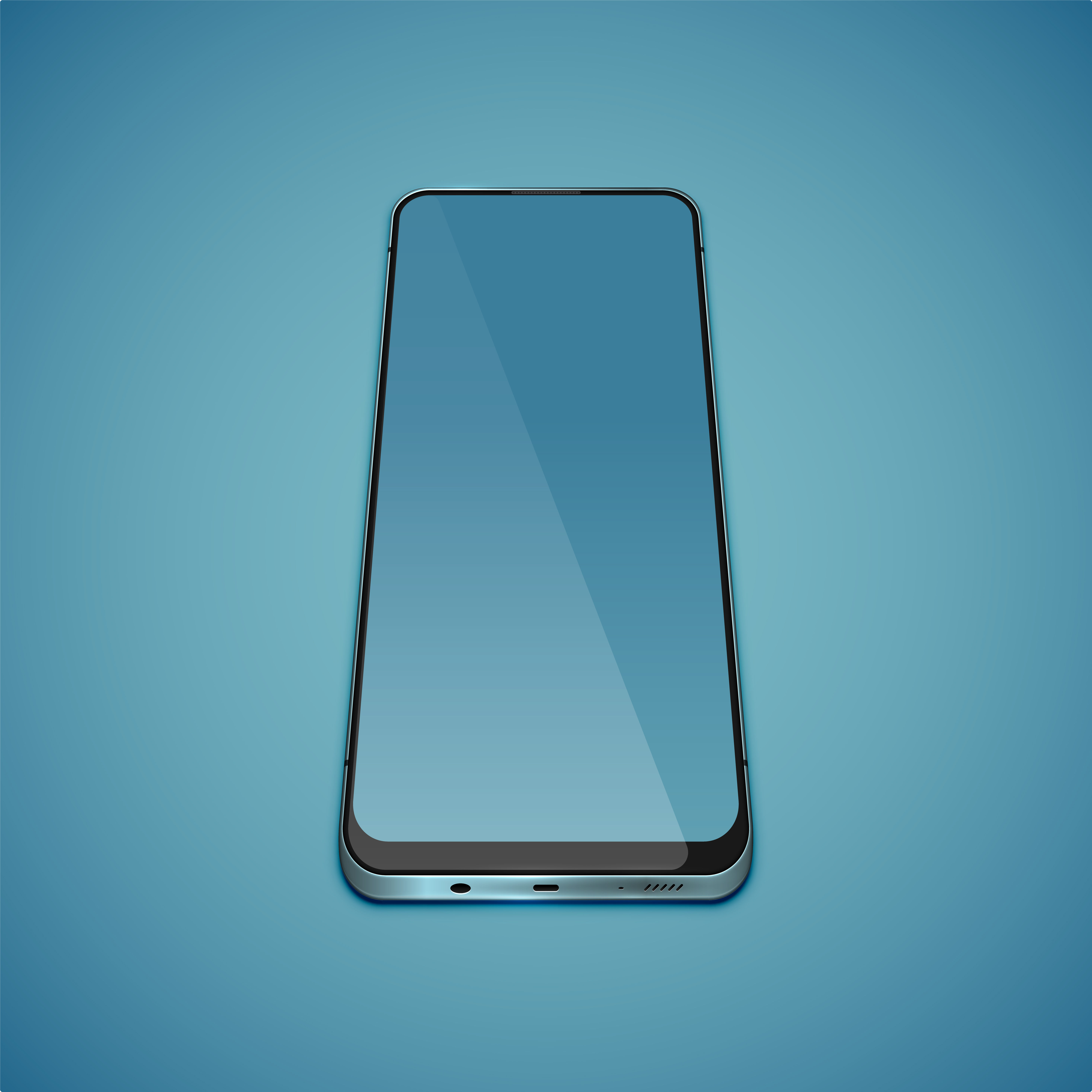 Realistic high-detailed smartphone 1225468 Vector Art at Vecteezy
