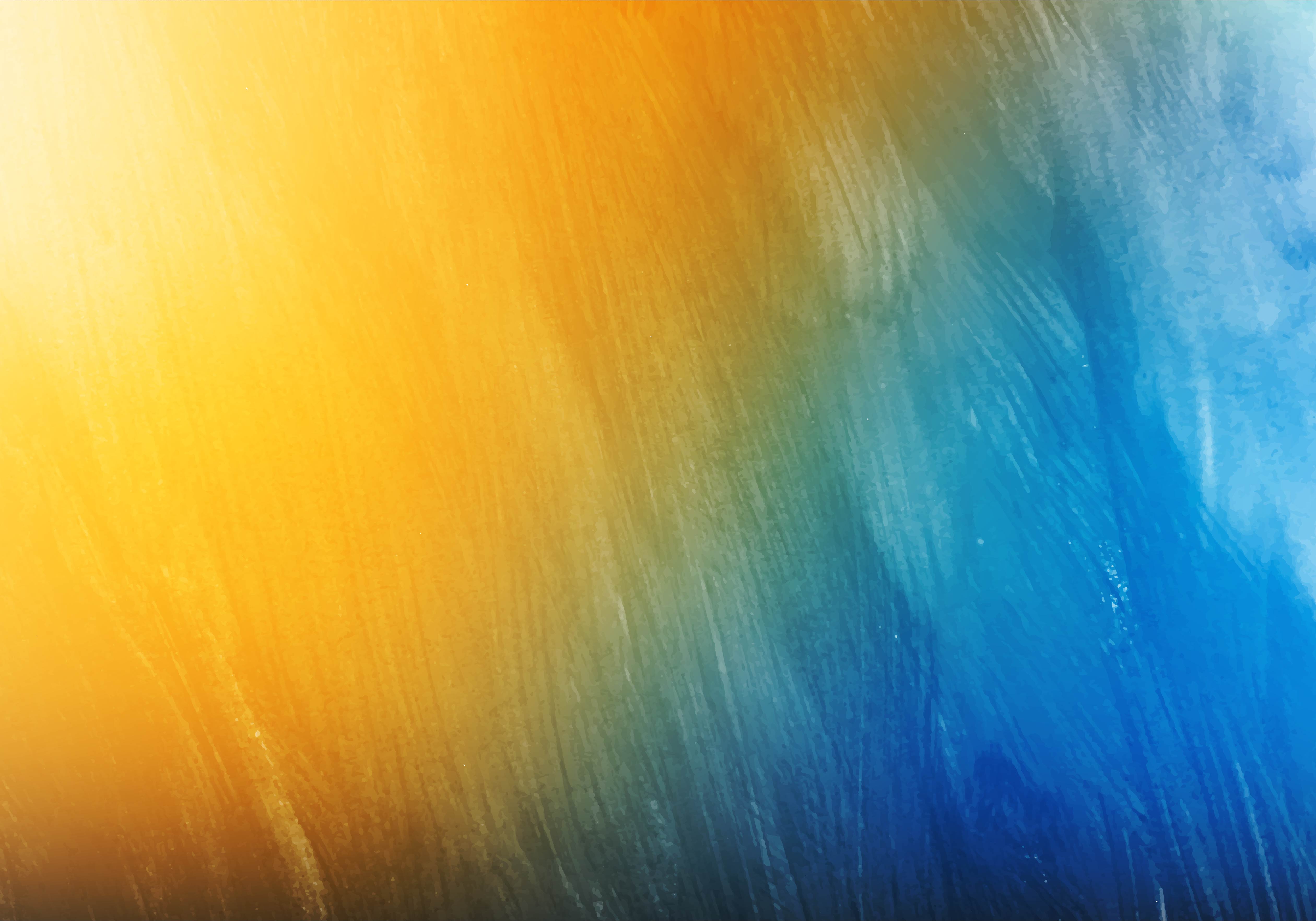 Abstract Blue Yellow Colorful Soft Watercolor Texture 1234334 Vector