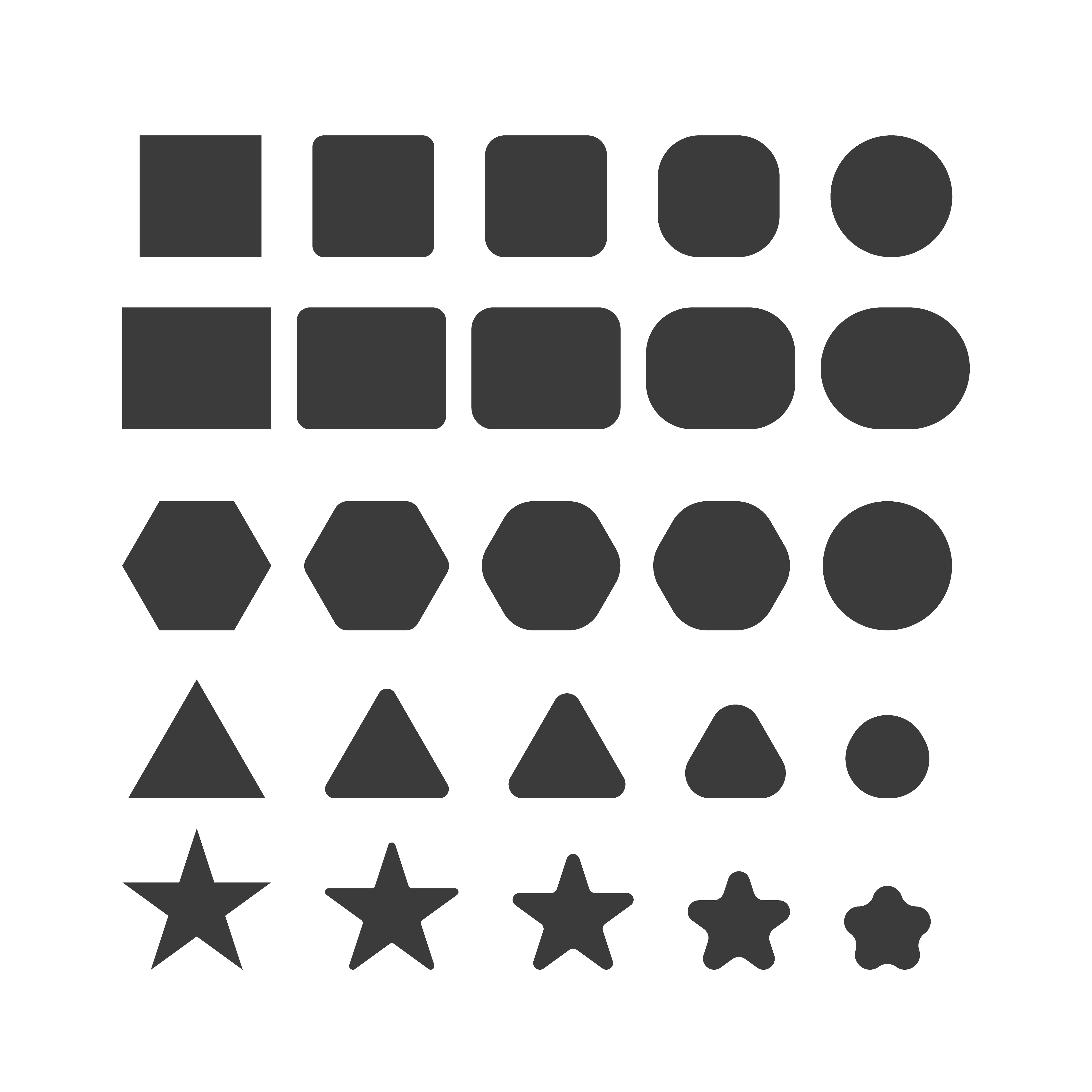 Basic black geometric shapes set 1234369 Vector Art at Vecteezy Basic black geometric shapes set 1234369 Vector Art at Vecteezy