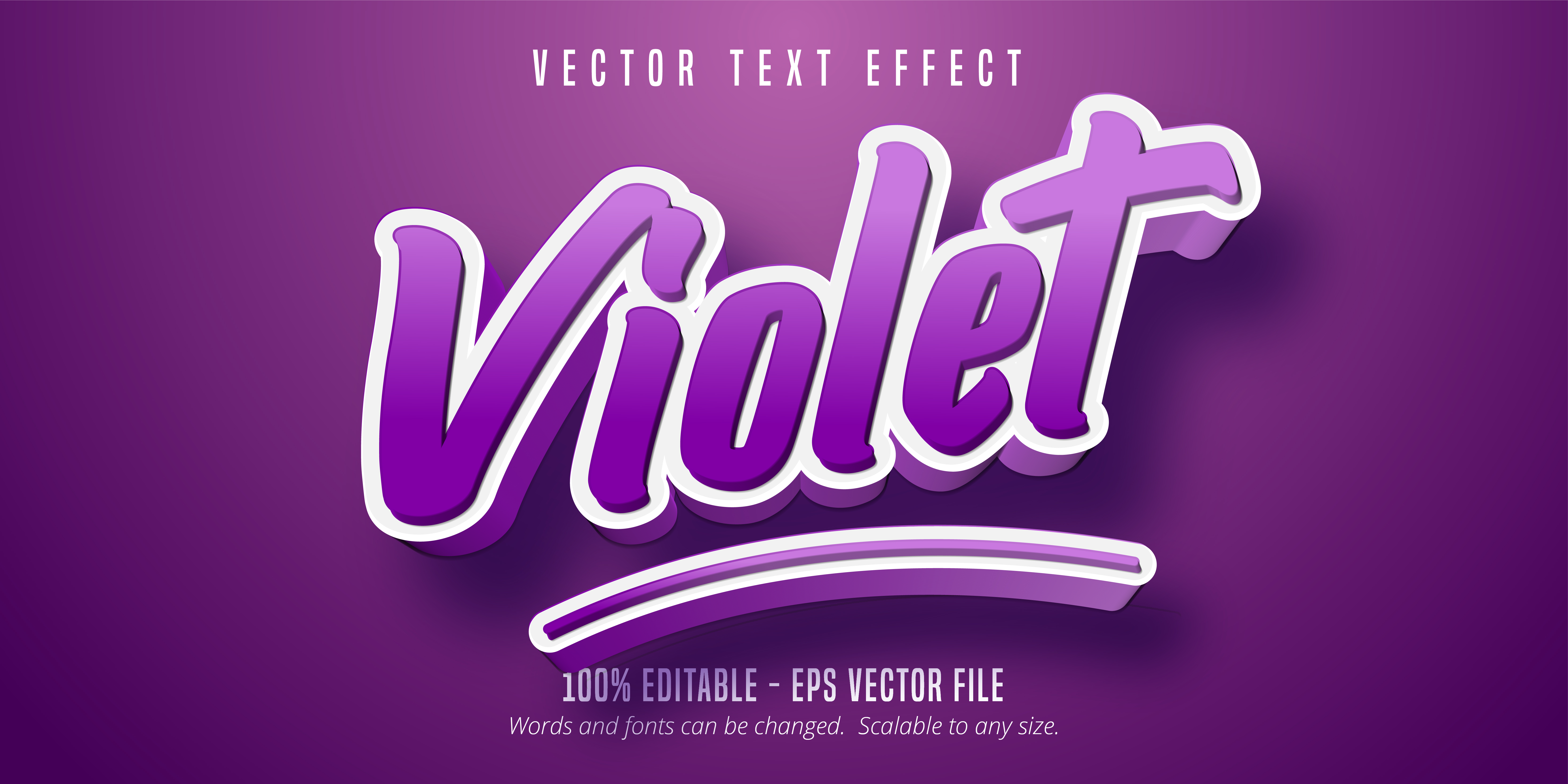 Violet text script 1234556 Vector Art at Vecteezy