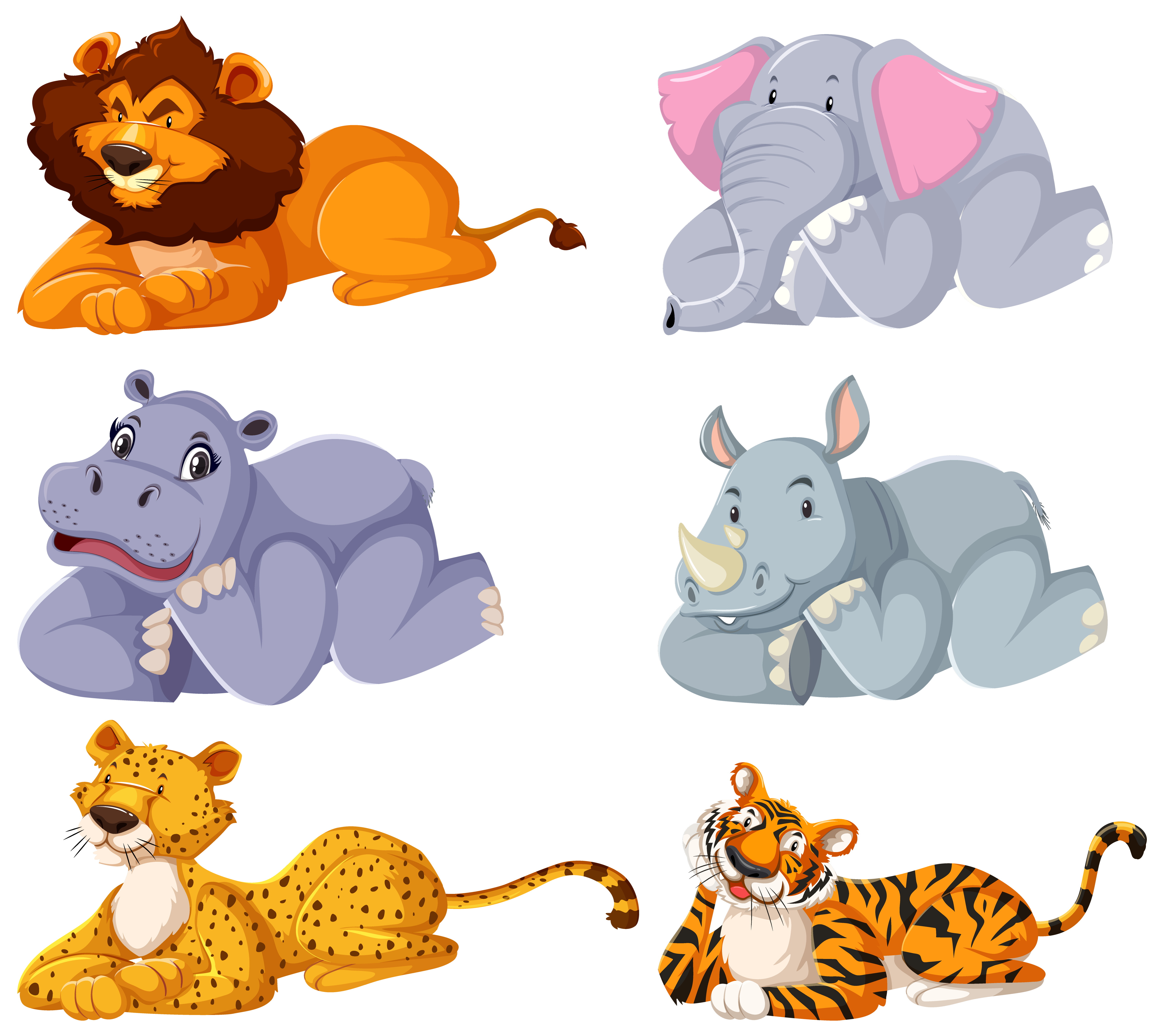 conjunto de animales salvajes que se establecen 1235371 Vector en Vecteezy conjunto de animales salvajes que se establecen 1235371 Vector en Vecteezy