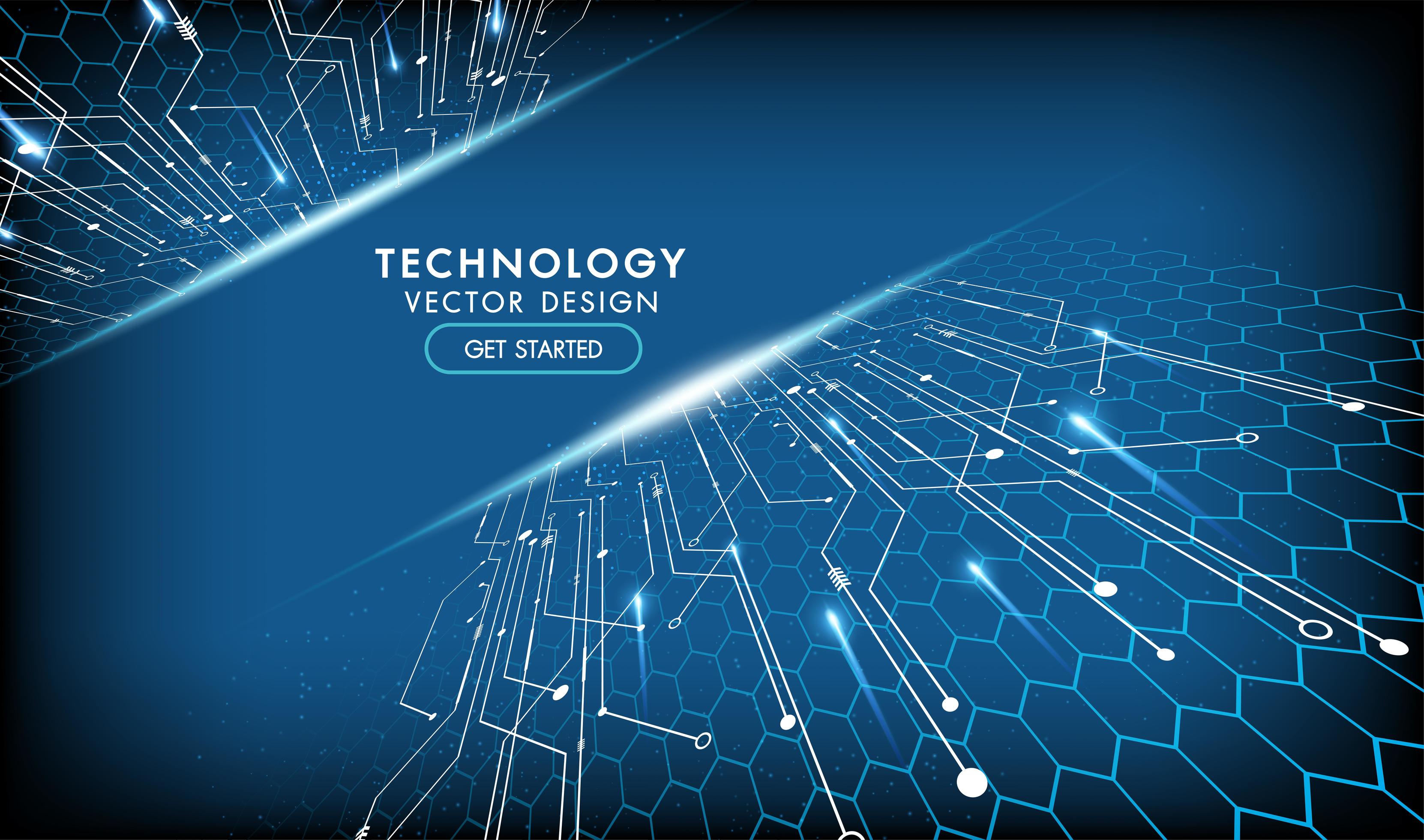 Vector Illustration Hi Tech Blue Abstract Technology - vrogue.co Vector Illustration Hi Tech Blue Abstract Technology - vrogue.co