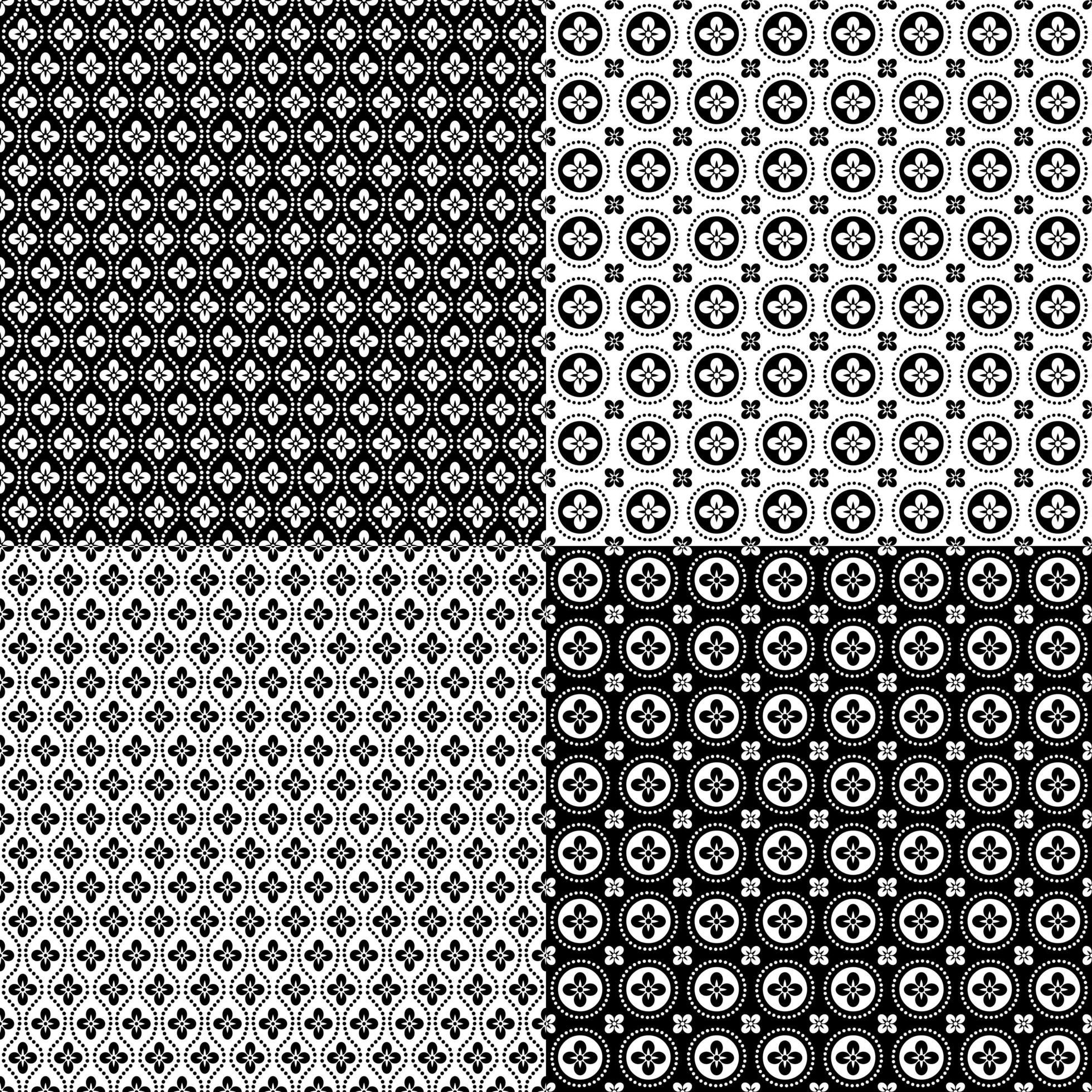 Retro seamless geometric patterns 1237898 Vector Art at Vecteezy