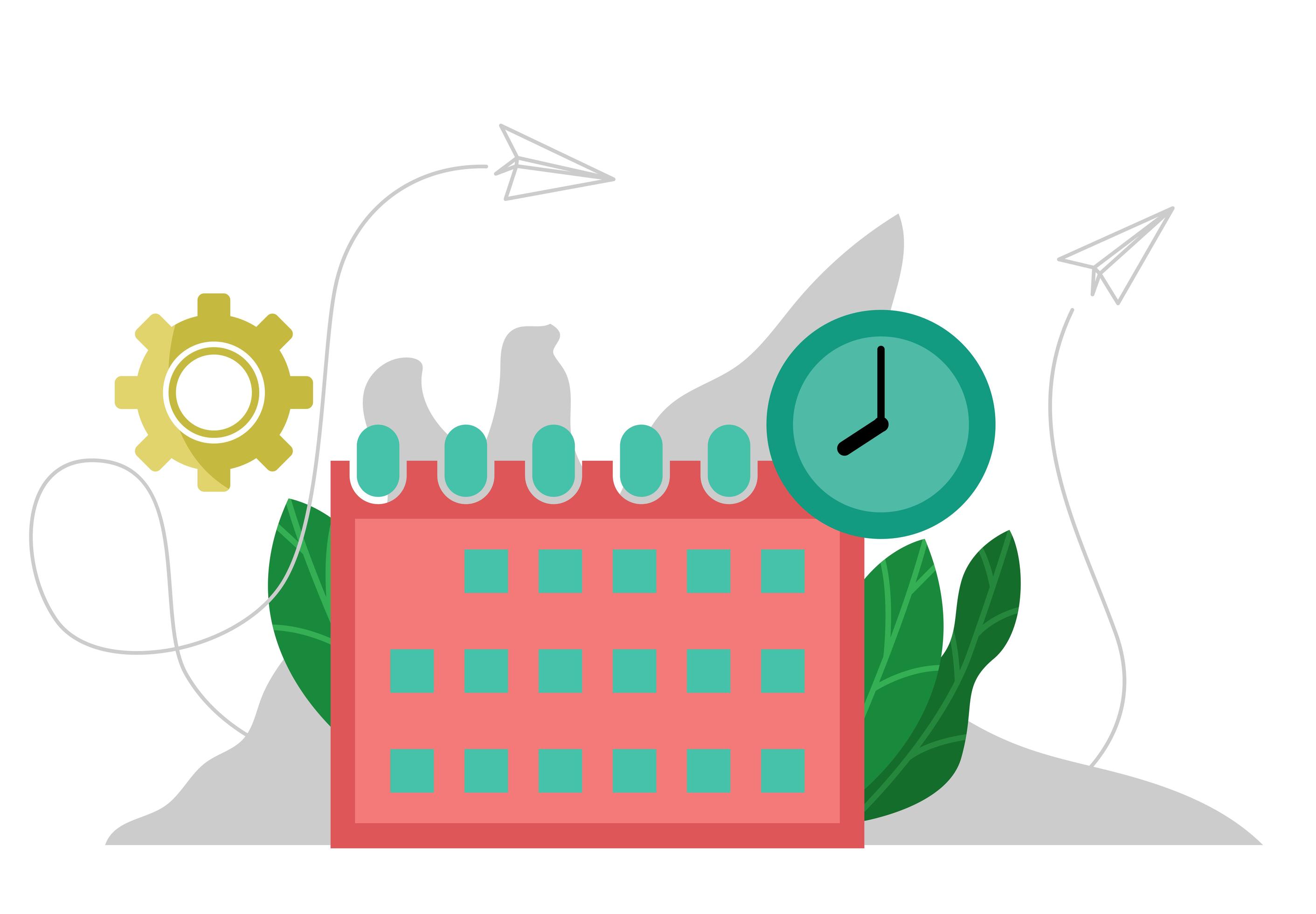 Task scheduling concept 1237917 Vector Art at Vecteezy