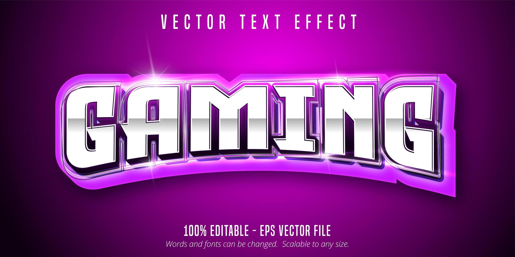 Gaming Text Sport Style Text Effect 1257038 Vector Art At Vecteezy