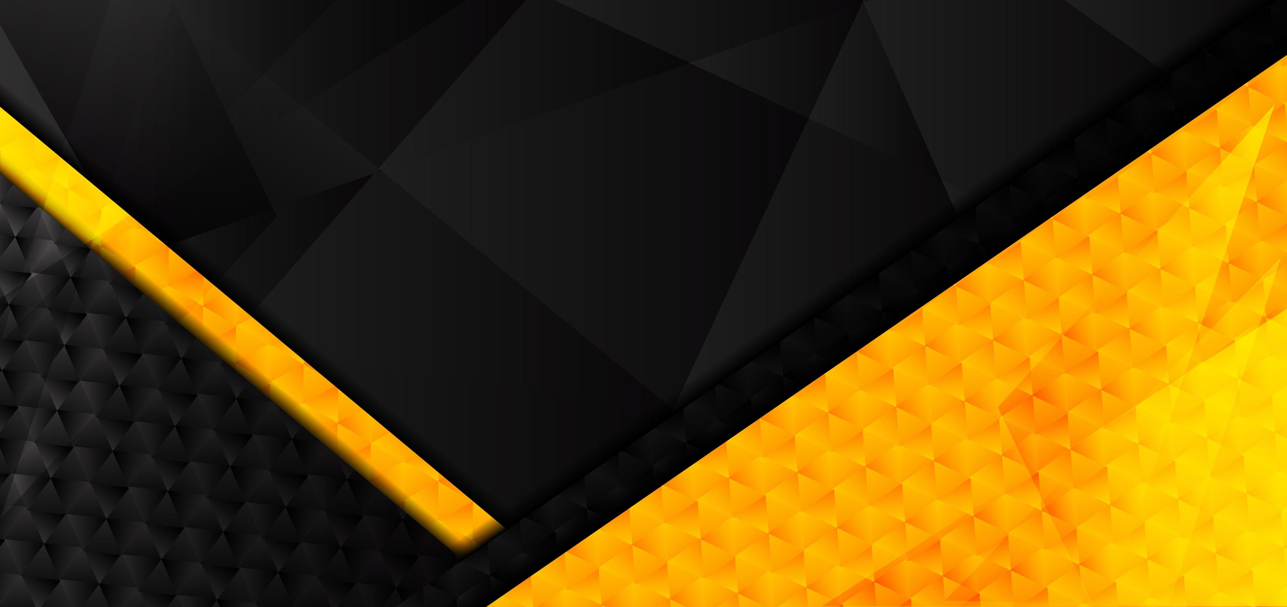 Abstract Yellow, Black Geometric Overlapping Background 1260919 Vector ... Abstract Yellow, Black Geometric Overlapping Background 1260919 Vector ...
