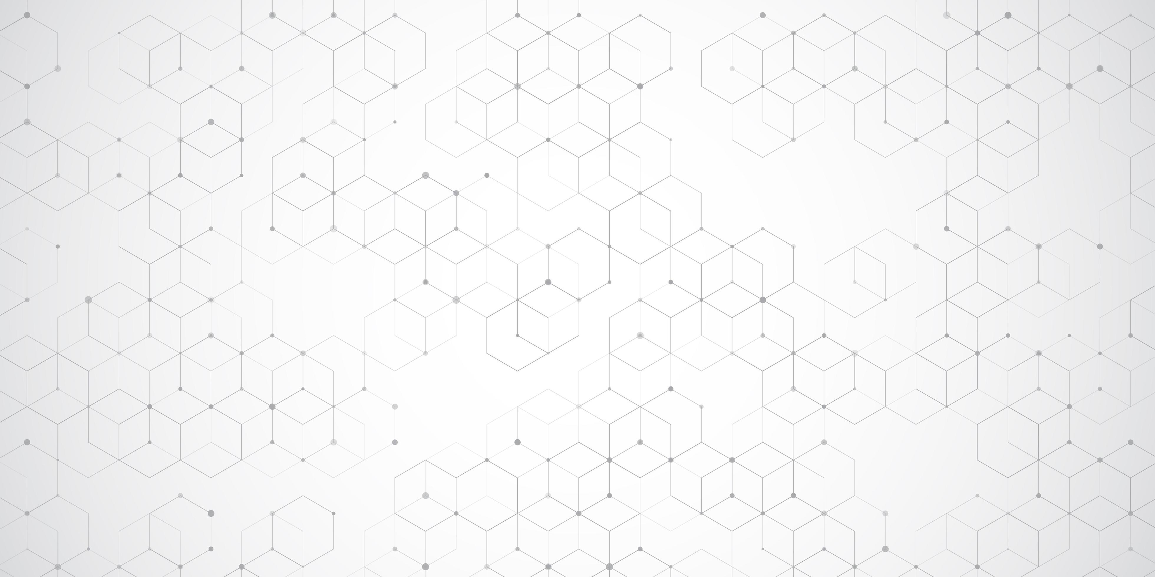 Modern hexagonal grid 1263647 Vector Art at Vecteezy